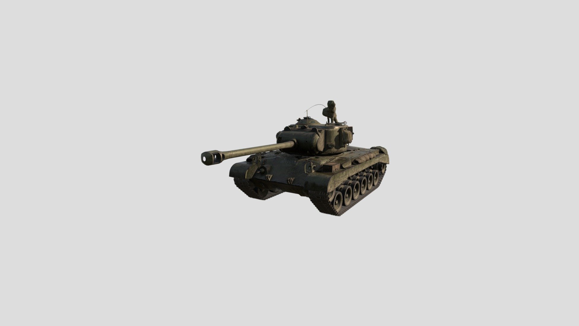 M26 Pershing Eagle 7 - Download Free 3D model by Hxhdjdjdk [667ebbc ...