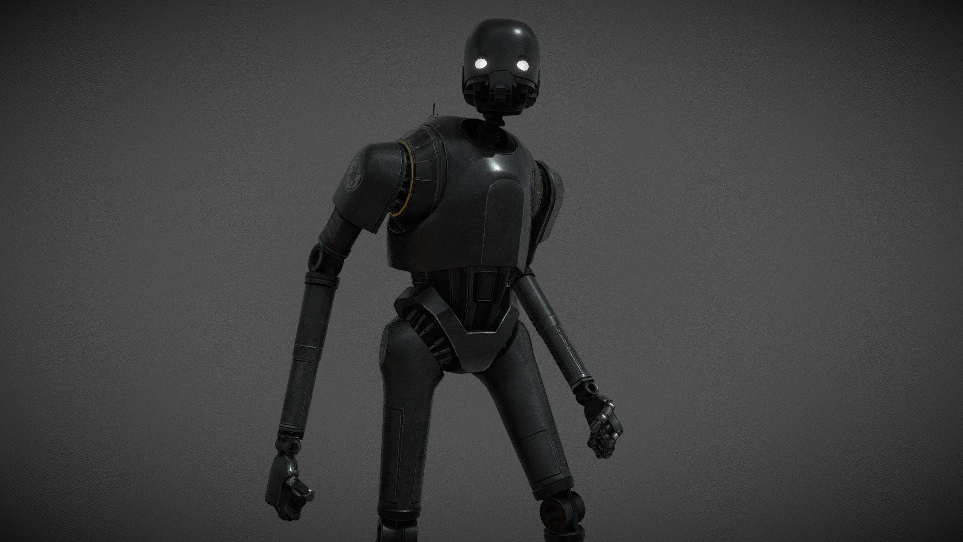 K-2SO - Star Wars Rogue One - 3D model by Diogo Azambuja (@diogoaza ...