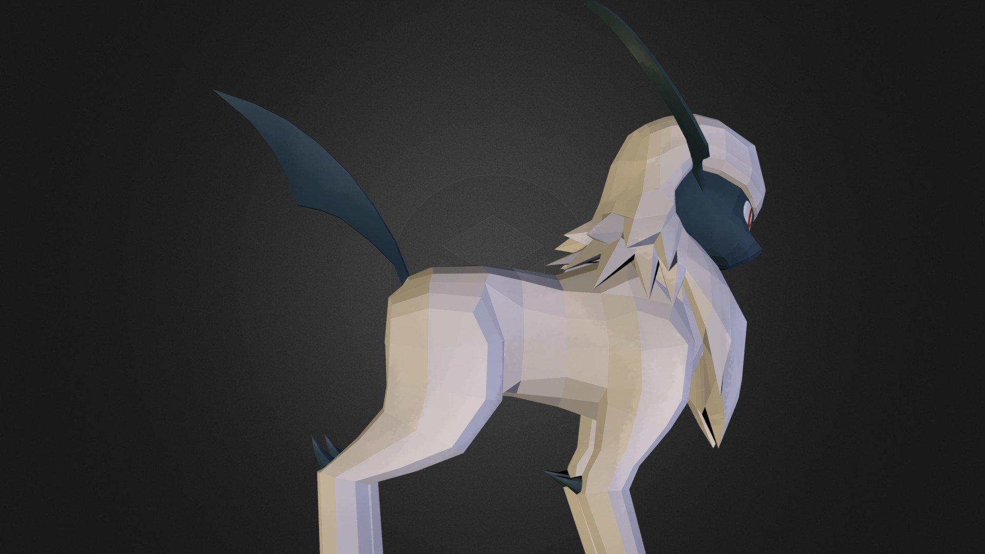 Absol - 3D model by karrybird [6681bd2] - Sketchfab
