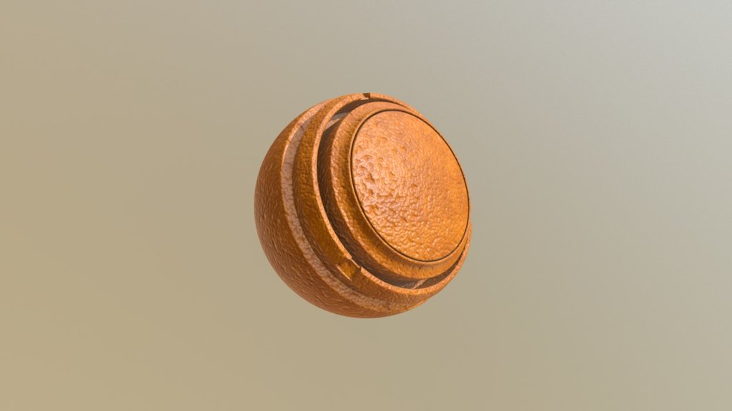 Orange Skin - 3D model by abselum [6681d72] - Sketchfab