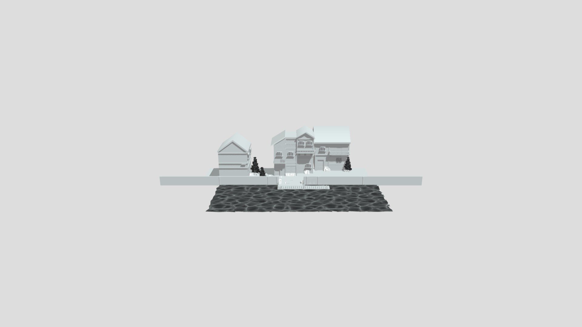 River_Side Town - 3D model by Mukesh Curumaddy (@mukesh010997) [6681d7b ...