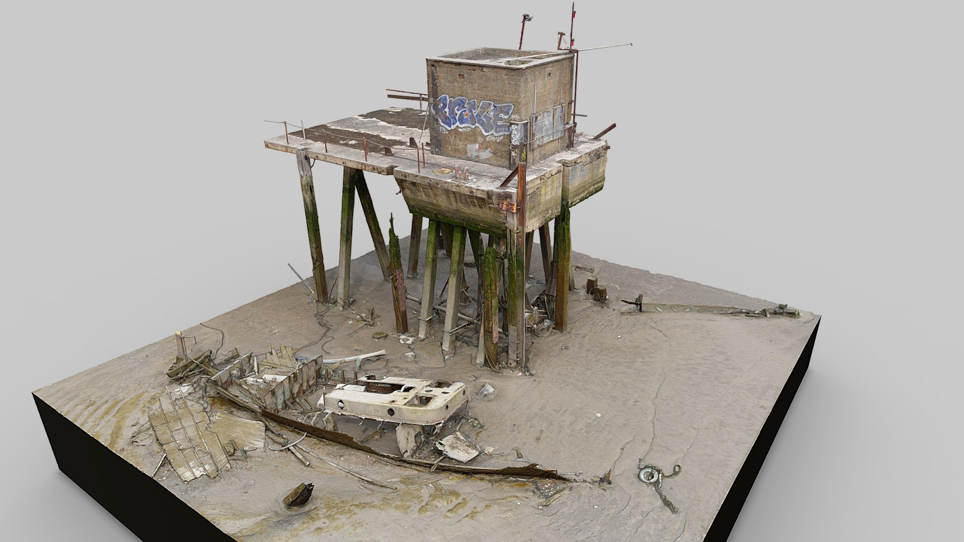 Charlton Auxiliary Pumping Station - Download Free 3D model by ...