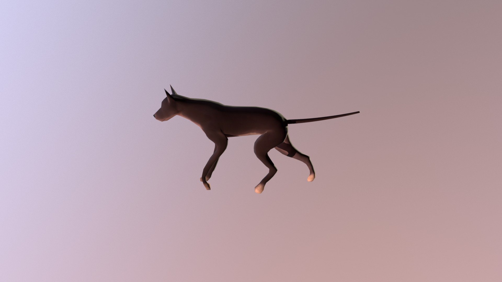 Lowpoly Dog Walk - Download Free 3D model by timesen [66843ae] - Sketchfab