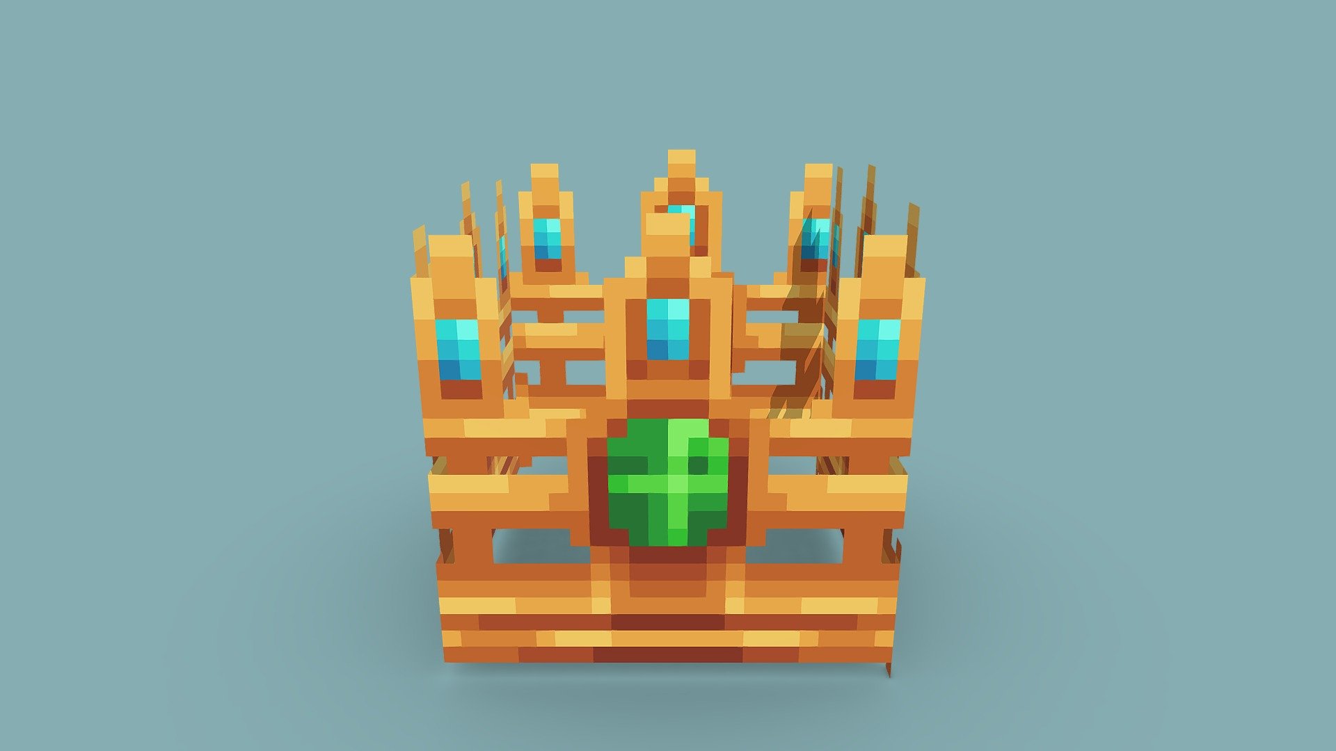 Emerald Crown - 3D model by Sam McLaughlin (@BhunaBoy) [6685043 ...