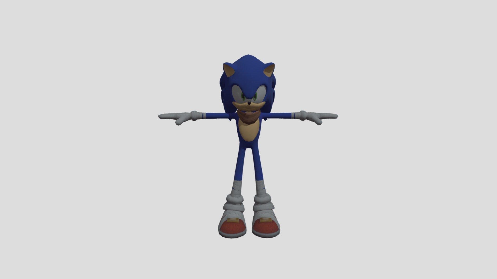 boom-sonic - Download Free 3D model by Ayan_sonic1 [66895f2] - Sketchfab