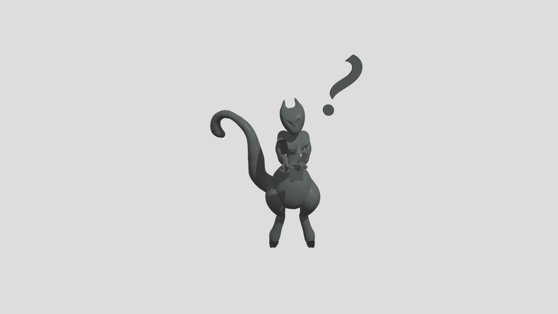 mewtwo - Download Free 3D model by Gusehaber [668a177] - Sketchfab