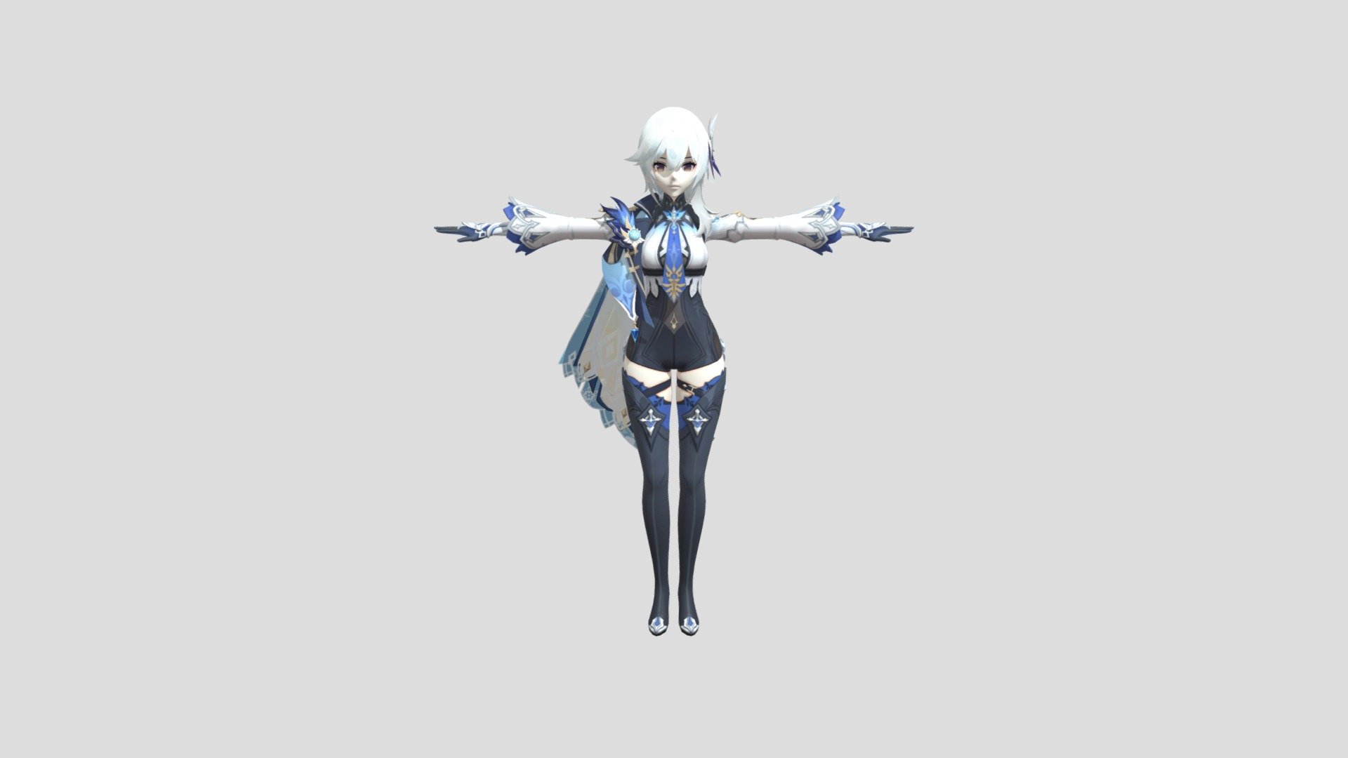 Eula Genshin Impact - Download Free 3D model by ilyakardailskiy ...
