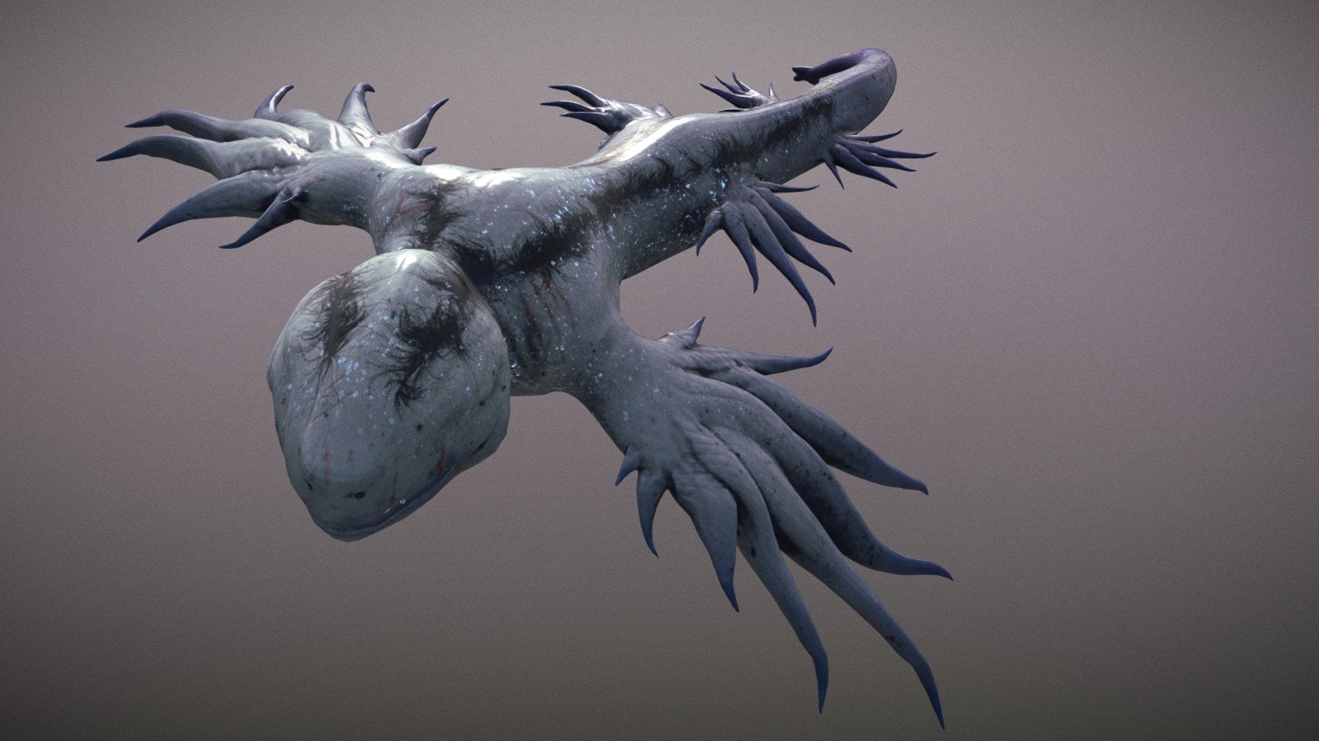Imaginary Sea Creature - 3D model by marcello_pontes [668b240] - Sketchfab
