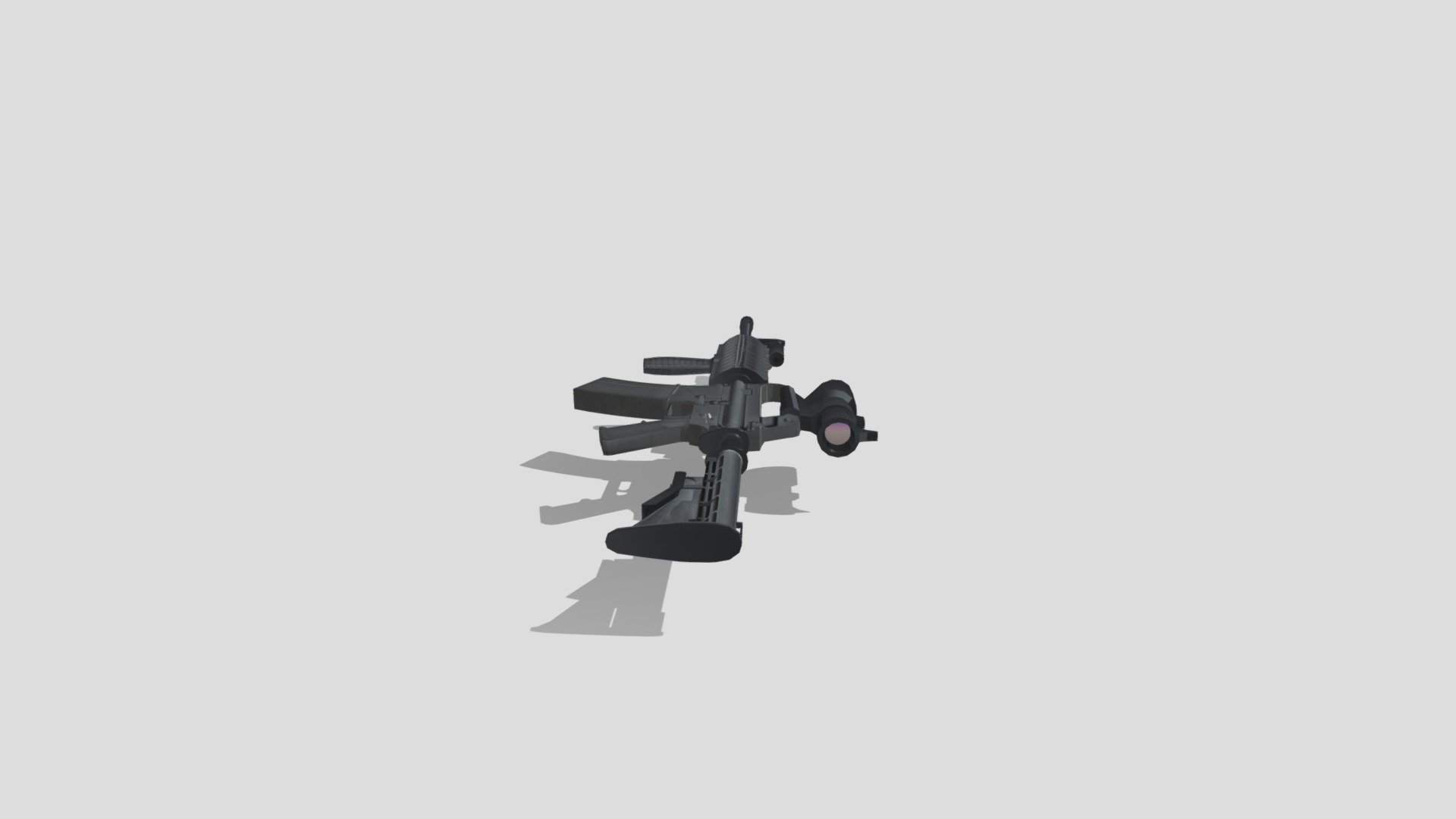 M4 Assault Rifle - 3D model by nish (@luvox) [668c14a] - Sketchfab