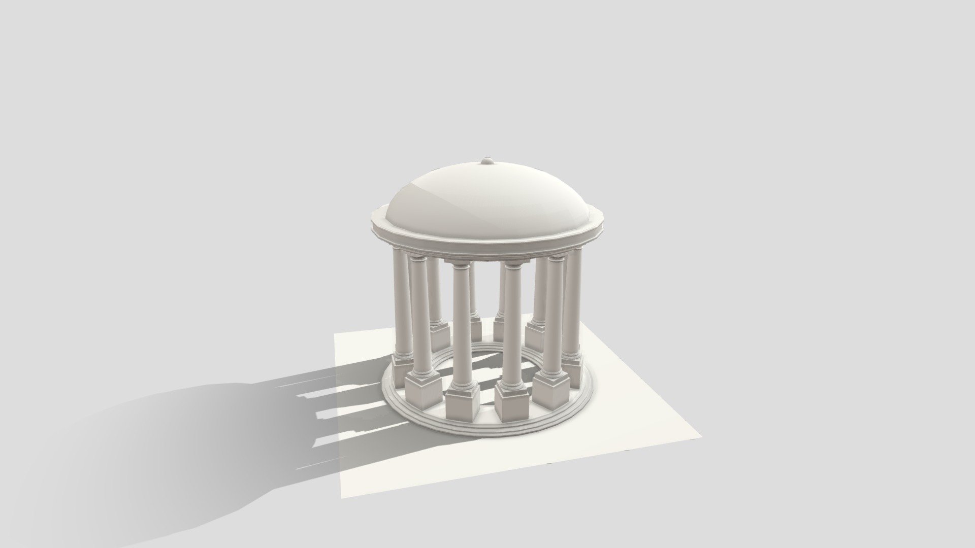doric rotunda redio - Download Free 3D model by RyanYin [668c2de ...