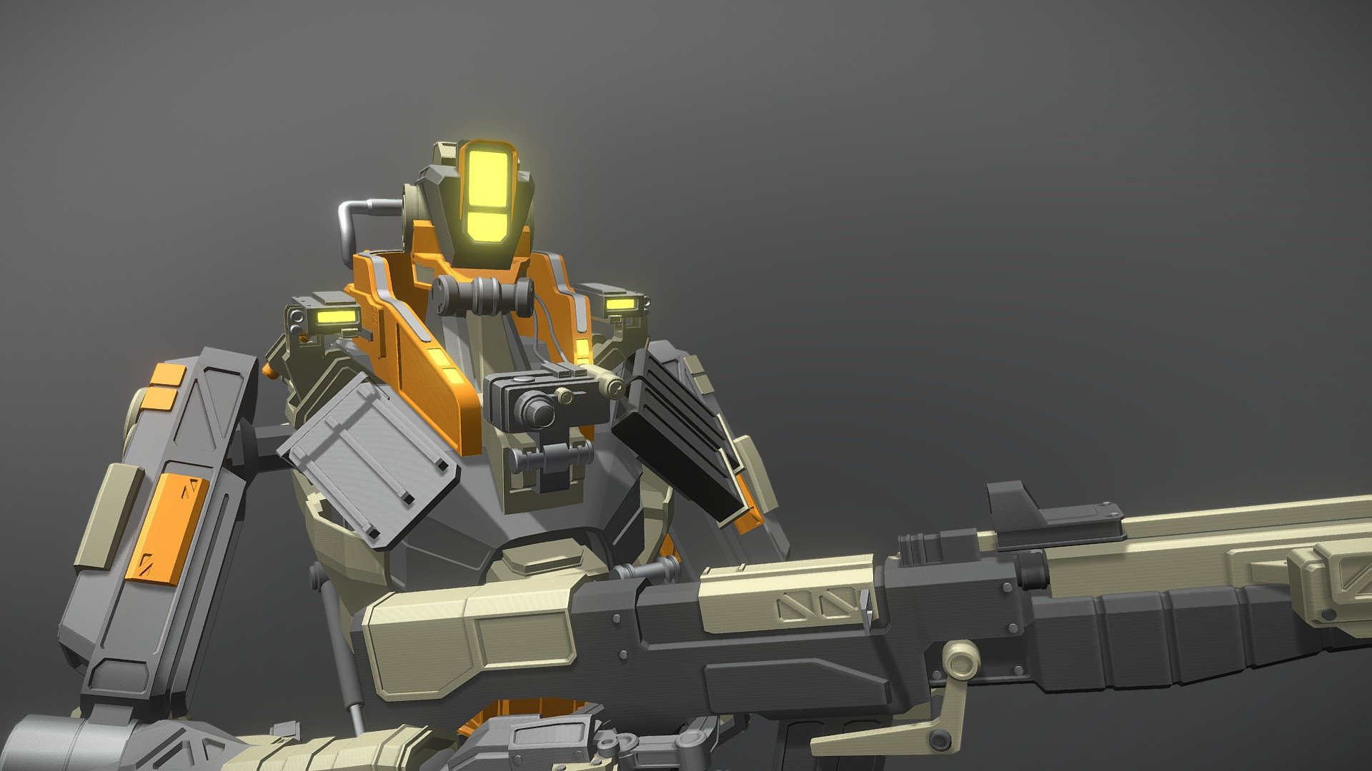 Assault BOT - 3D model by Henry Polymoly (@HenryPoly_Moly) [668c3c6 ...