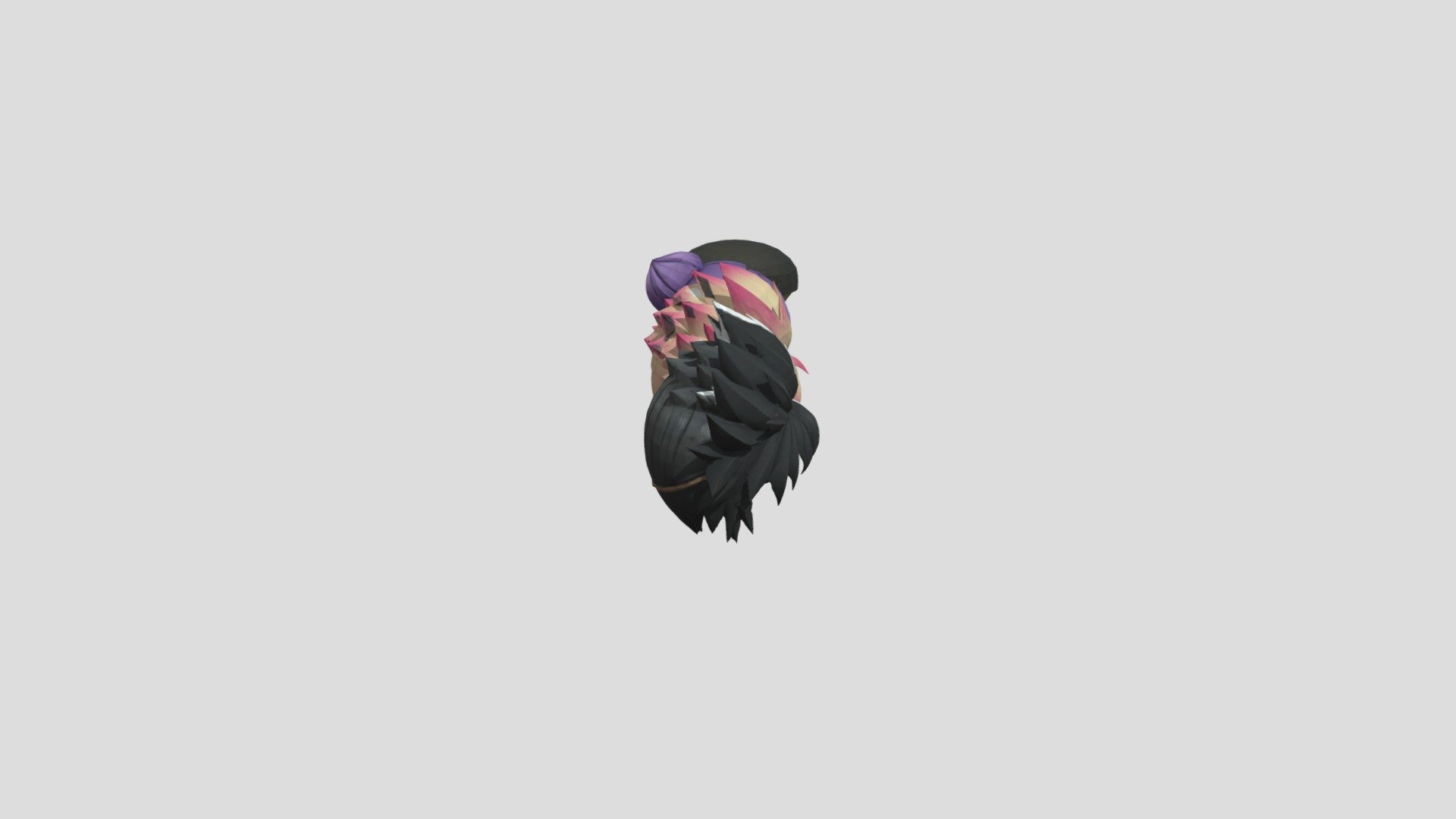 Anime Hair pack - Download Free 3D model by fubukipainnn ...