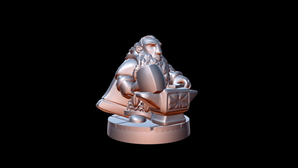 Dwarfclan Forgemaster - 3D model by dutchmogul [668eeb1] - Sketchfab