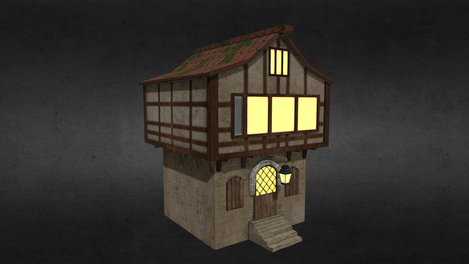 Medieval House small - Download Free 3D model by jacques_3D [66909cf ...