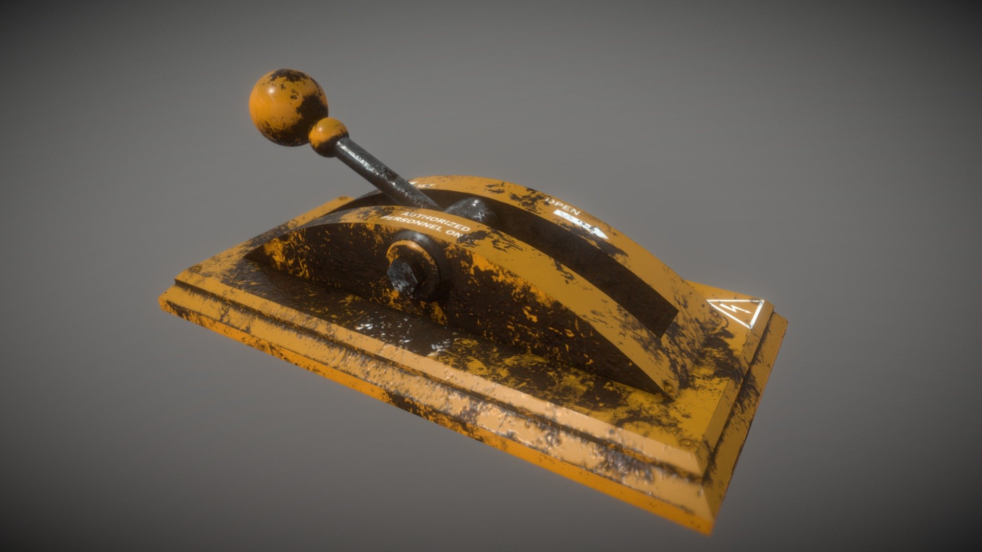 Industrial Electricity's Lever - Download Free 3D model by Amine ...