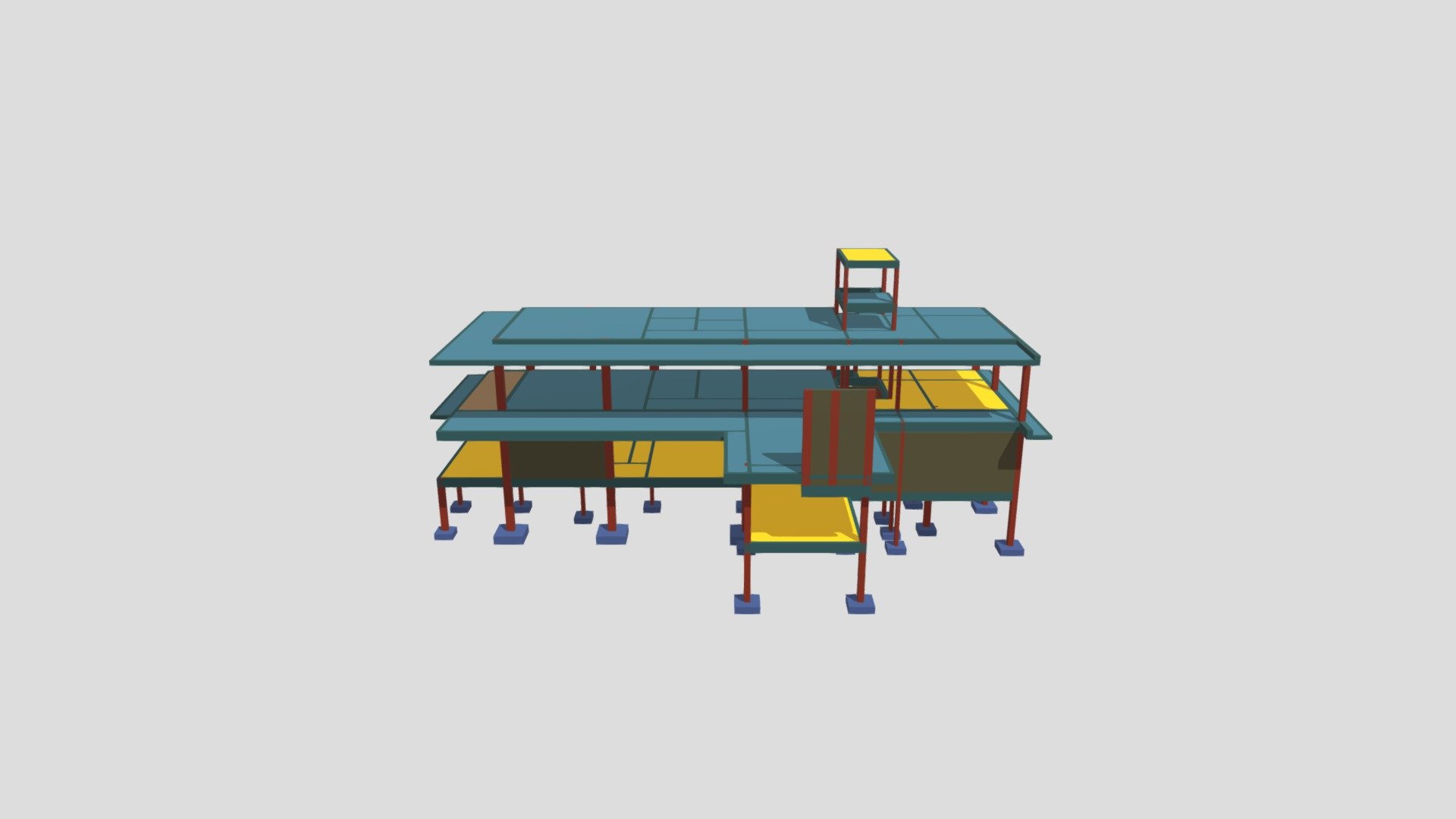 Estrutural 3D - Daniel e Fabi - 3D model by am.engenharia.civil ...