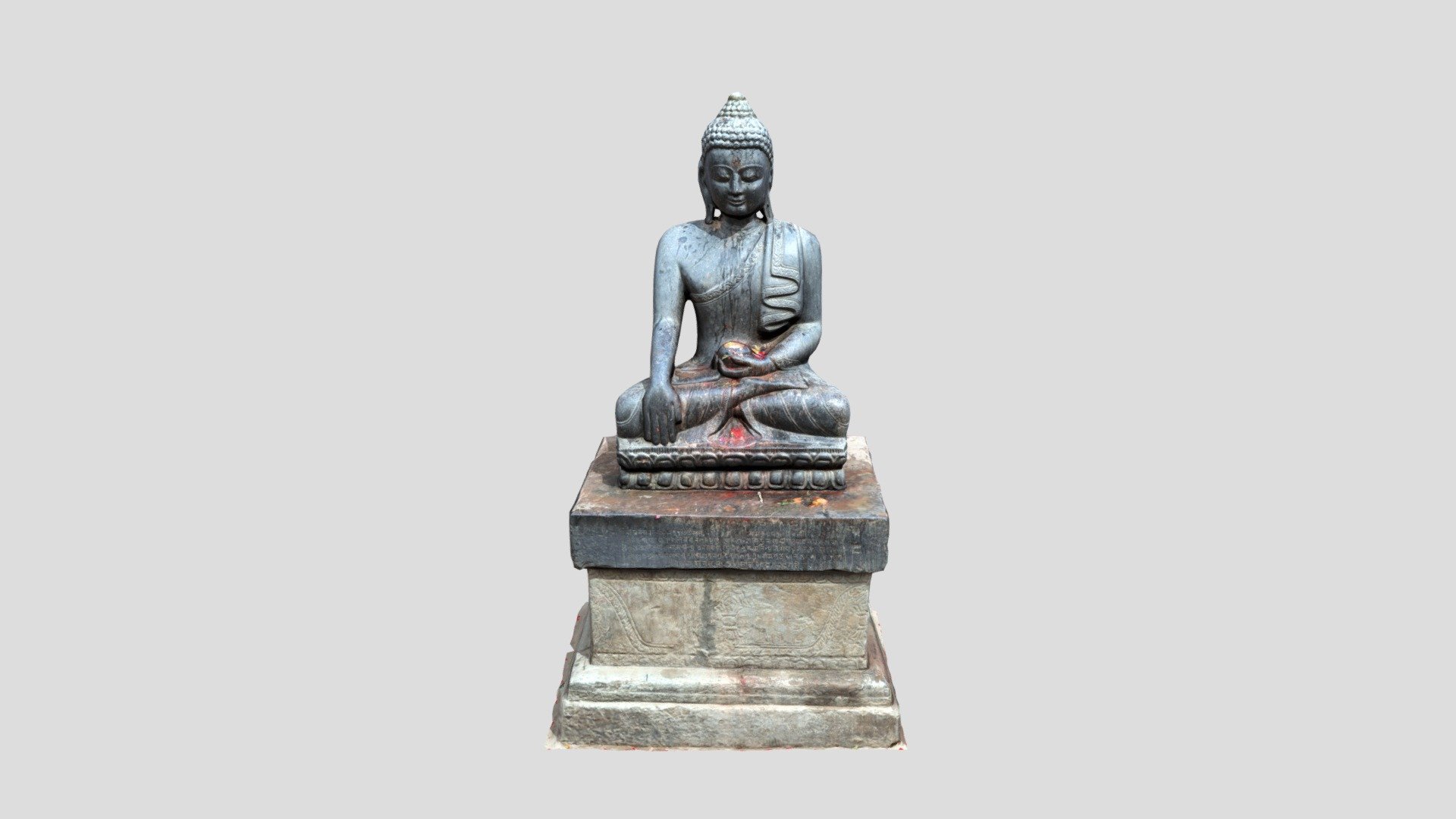 Gautam Buddha Statue | Balambu, Kathmandu - 3D model by Zarus.m ...