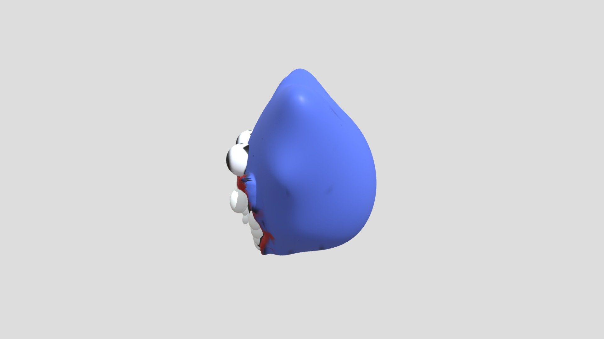 Huggy Wuggy Head - 3D model by TheresOnlyOne (@josediazbaby) [6692b09 ...
