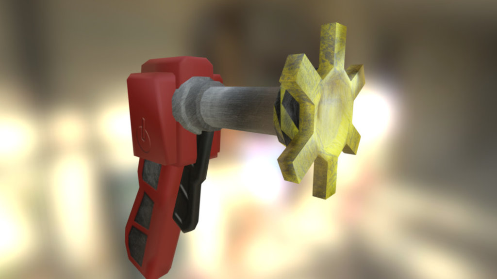 ValveGun - 3D model by Geausselain [6693543] - Sketchfab