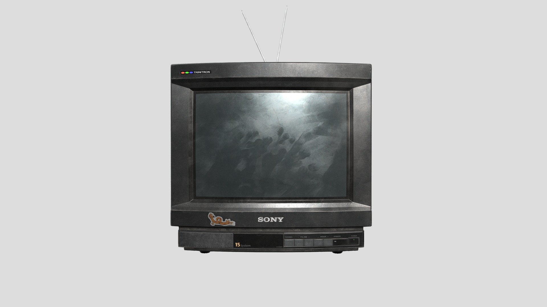 Sony Trinitron TV - 3D model by evgen123 (@evgen1234) [6694852] - Sketchfab