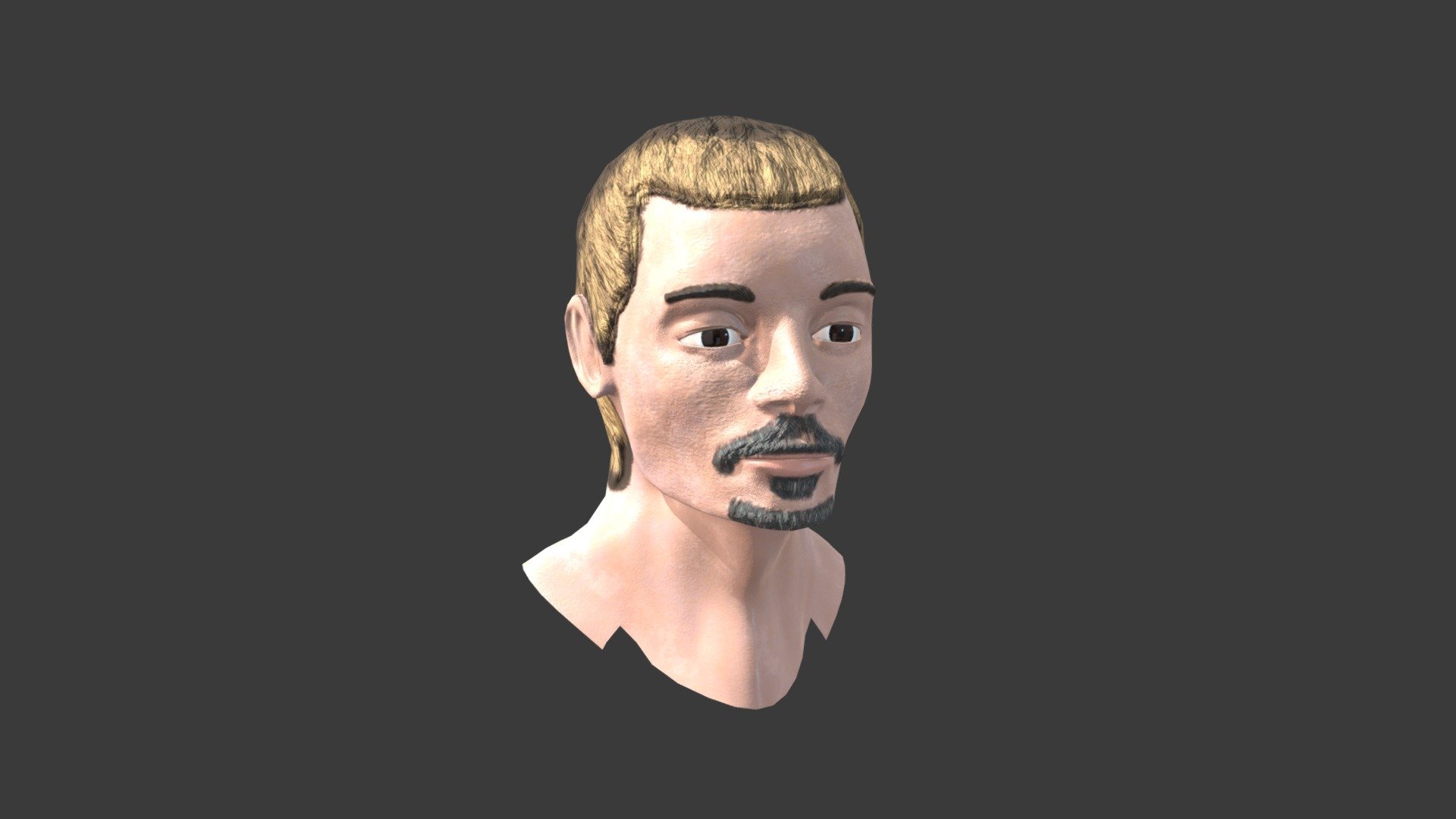 Johnny Depp Bust - 3D model by Antonia B. Harris (@abharris) [669719b ...