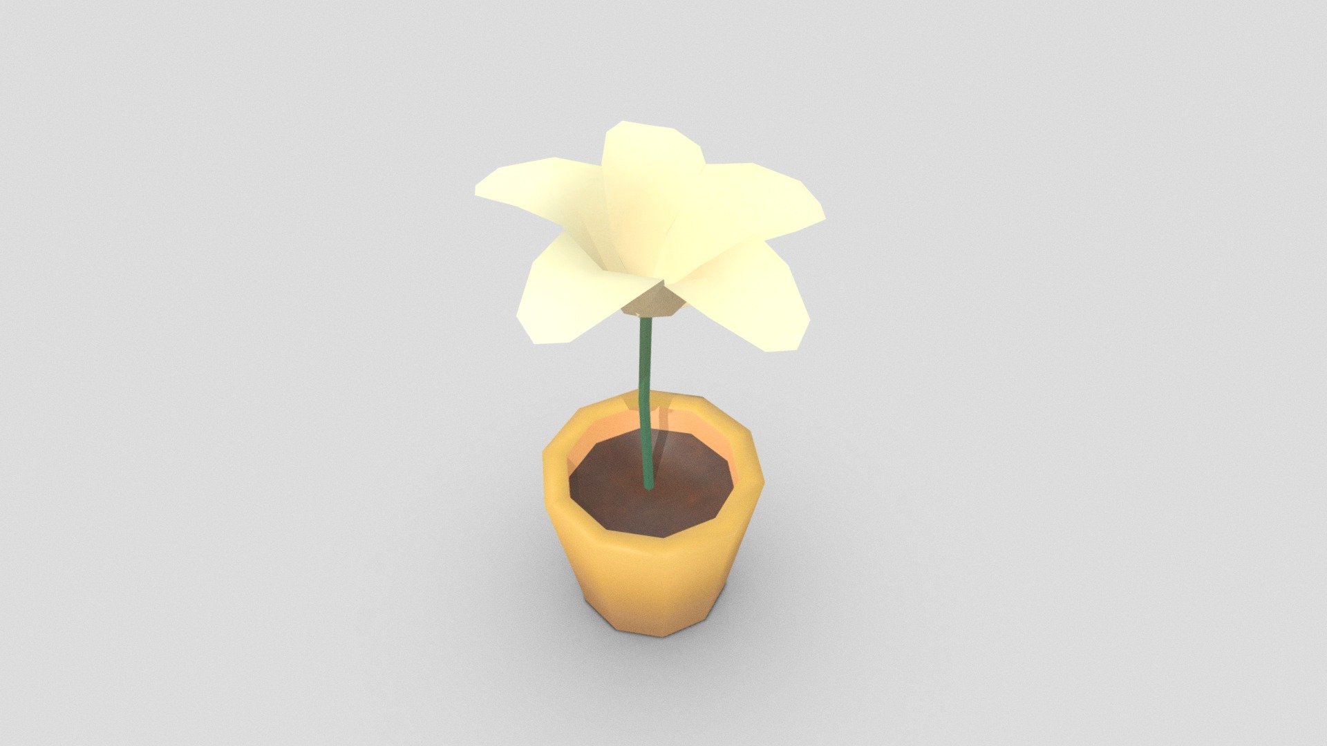 Flower - 3D model by ktrinidad [66974c6] - Sketchfab