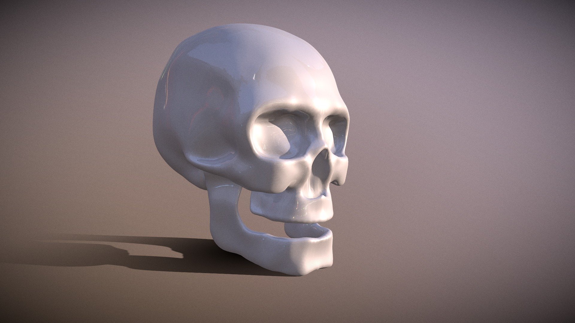 Learning Head Anatomy Day2 - 3D model by Elitetech [66976b4] - Sketchfab