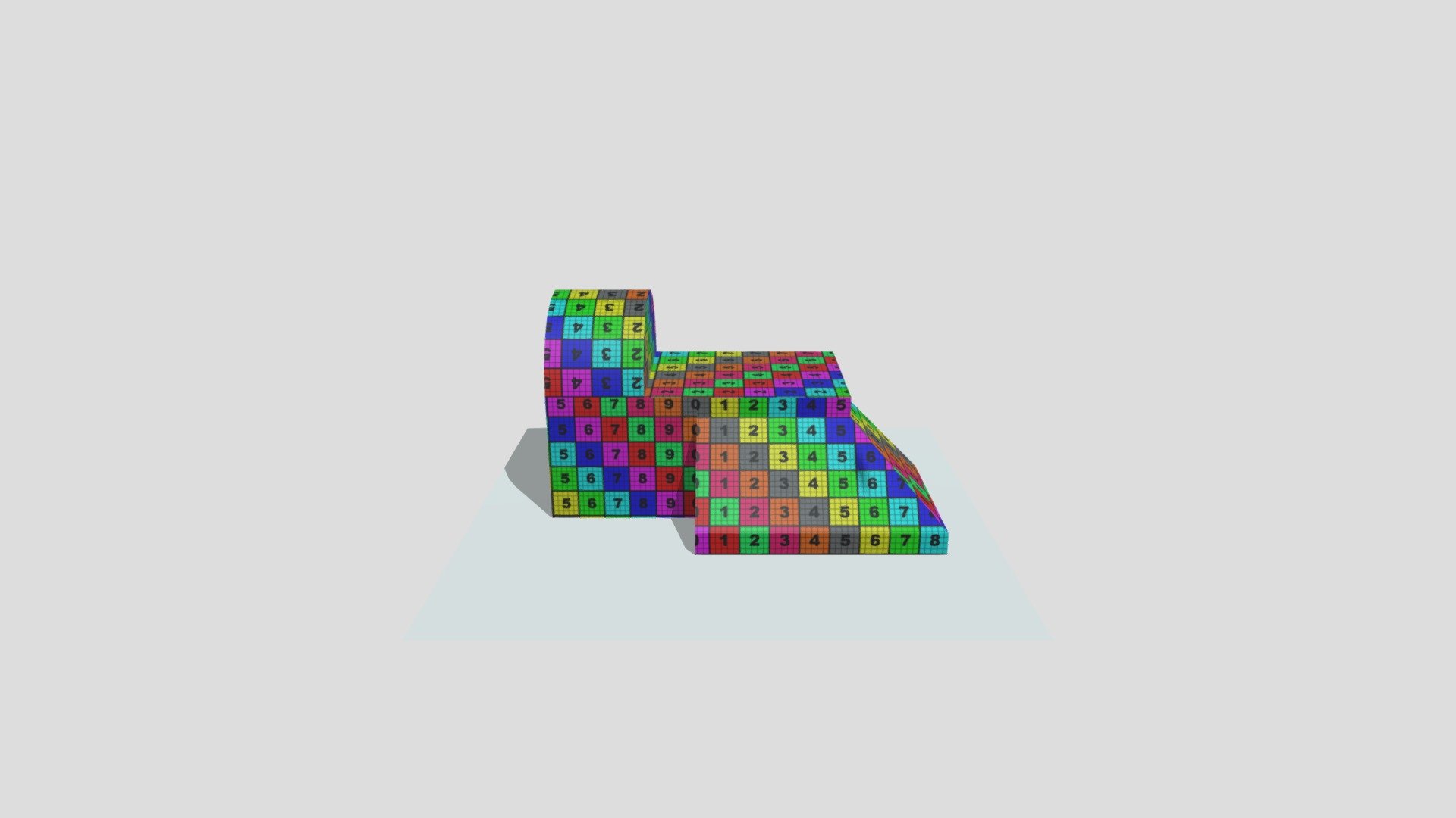 My Sculpture: UV Checkerboard Model - Download Free 3D model by ...