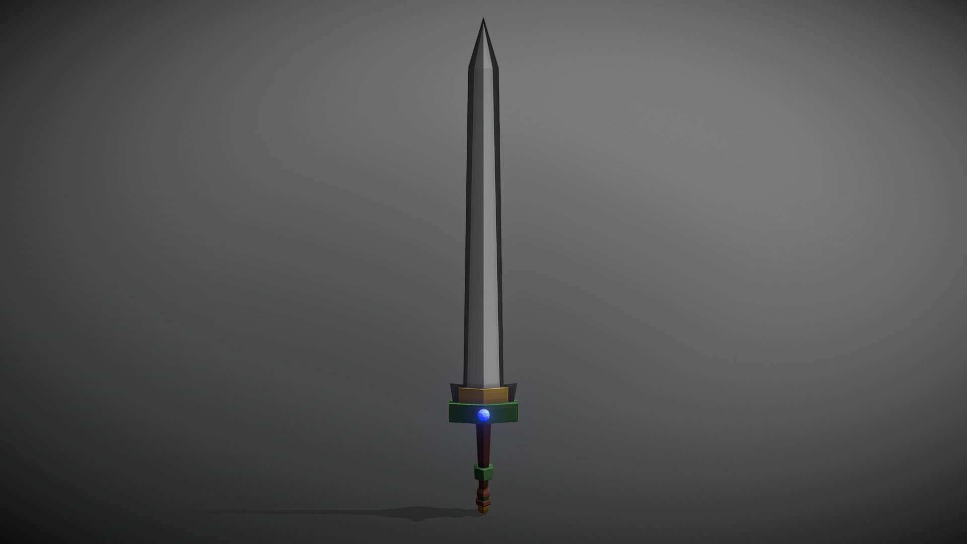My First 3D Model - Generic Sword - 3D model by Yogoe [6697c62] - Sketchfab