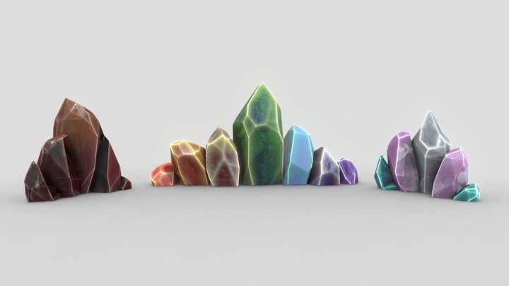 Gemstone 3D models - Sketchfab