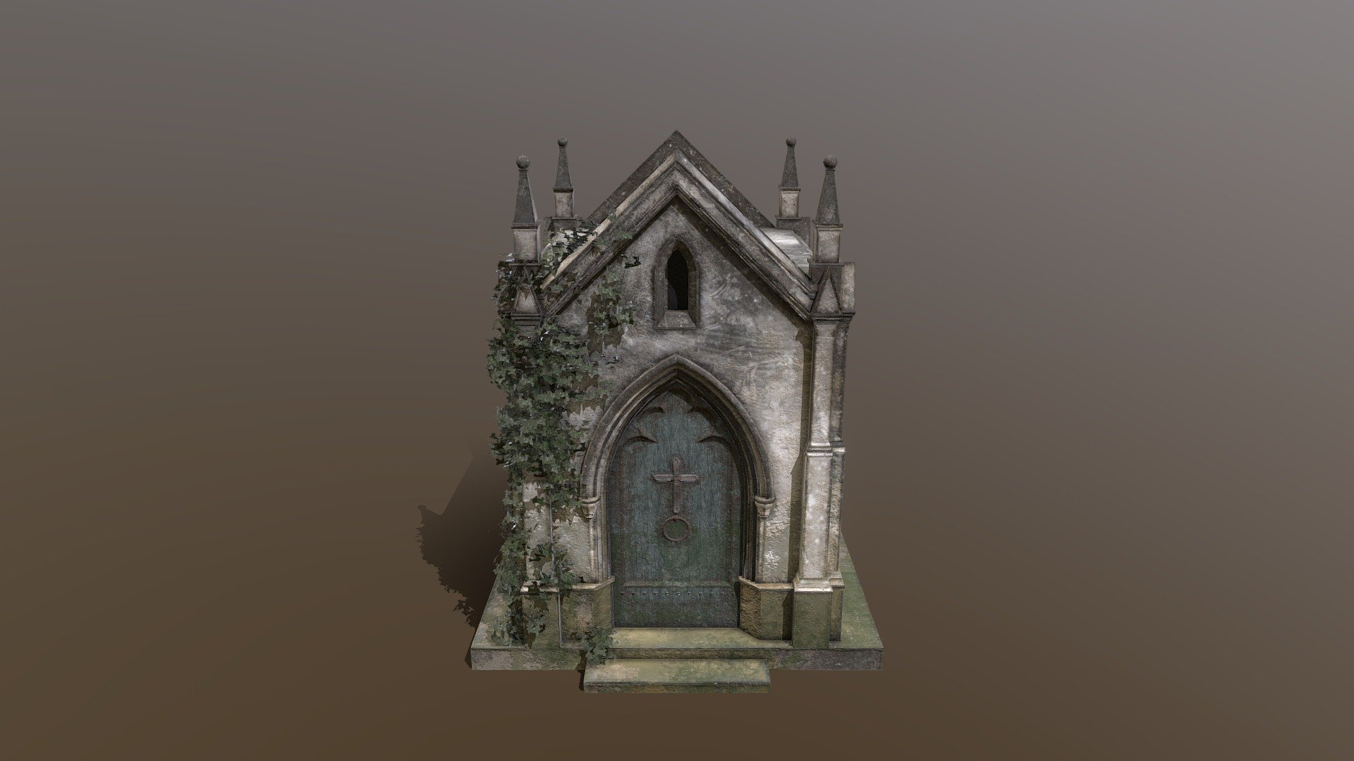 Cemetery Mausoleum 02 - 3D model by profenixstudio [66990e0] - Sketchfab