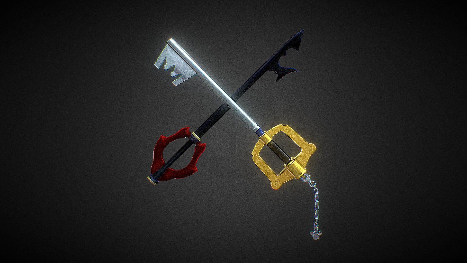 Keyblades - 3D model by MoInk [6699ee8] - Sketchfab