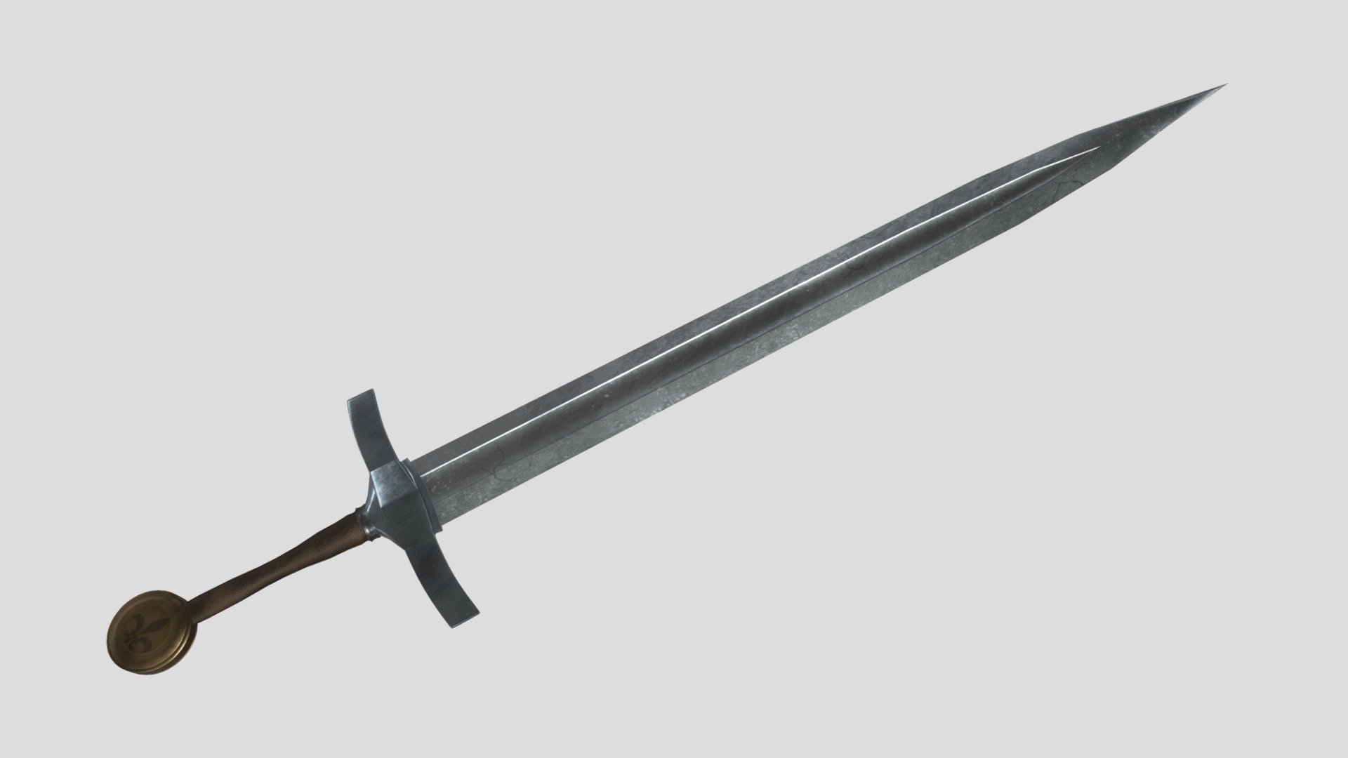 Knight's Blade - Download Free 3D model by Hynix (@Harry.W.Mills ...