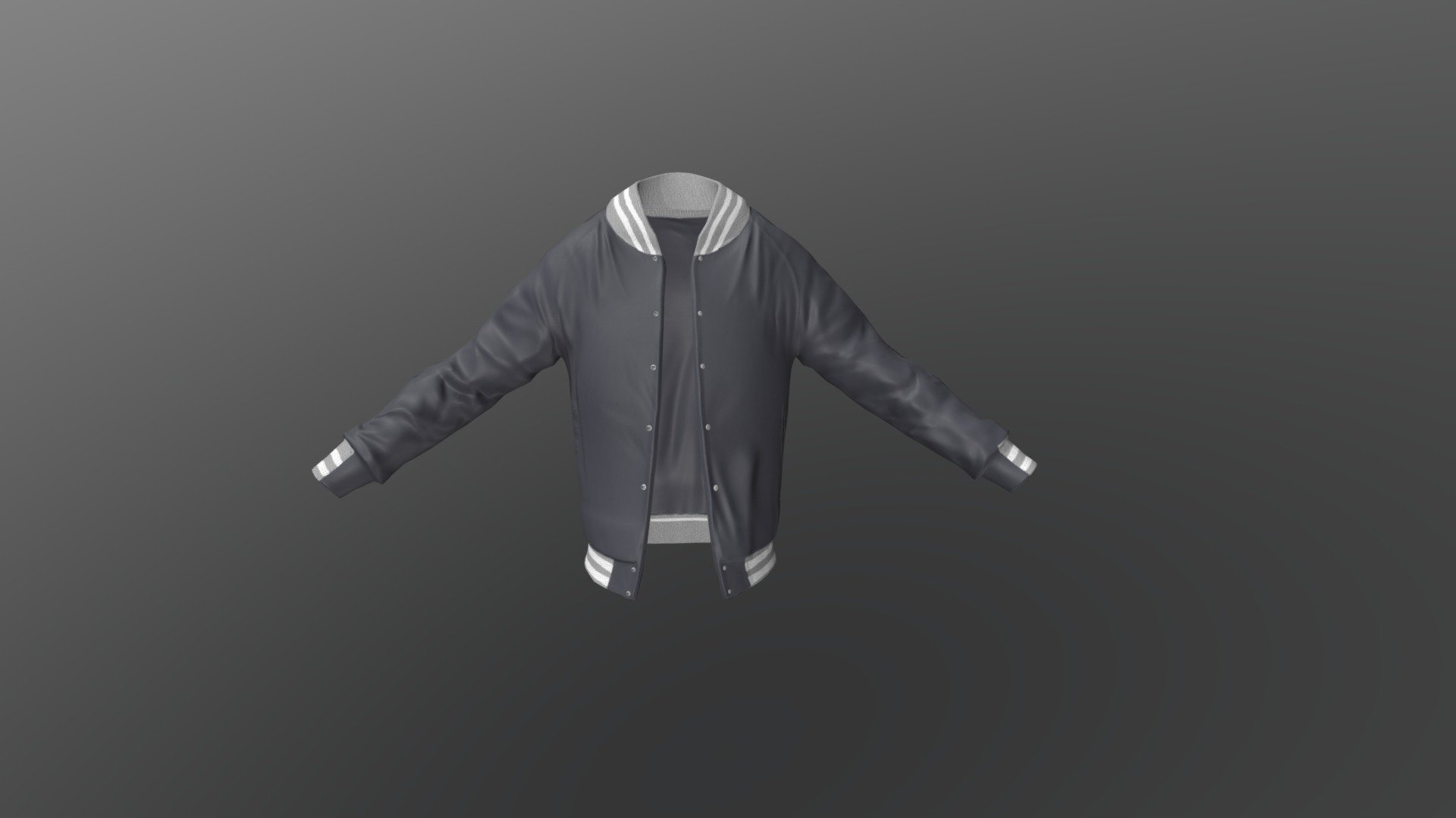 Bomber Jacket - 3D model by klarauente2 [669c9cf] - Sketchfab