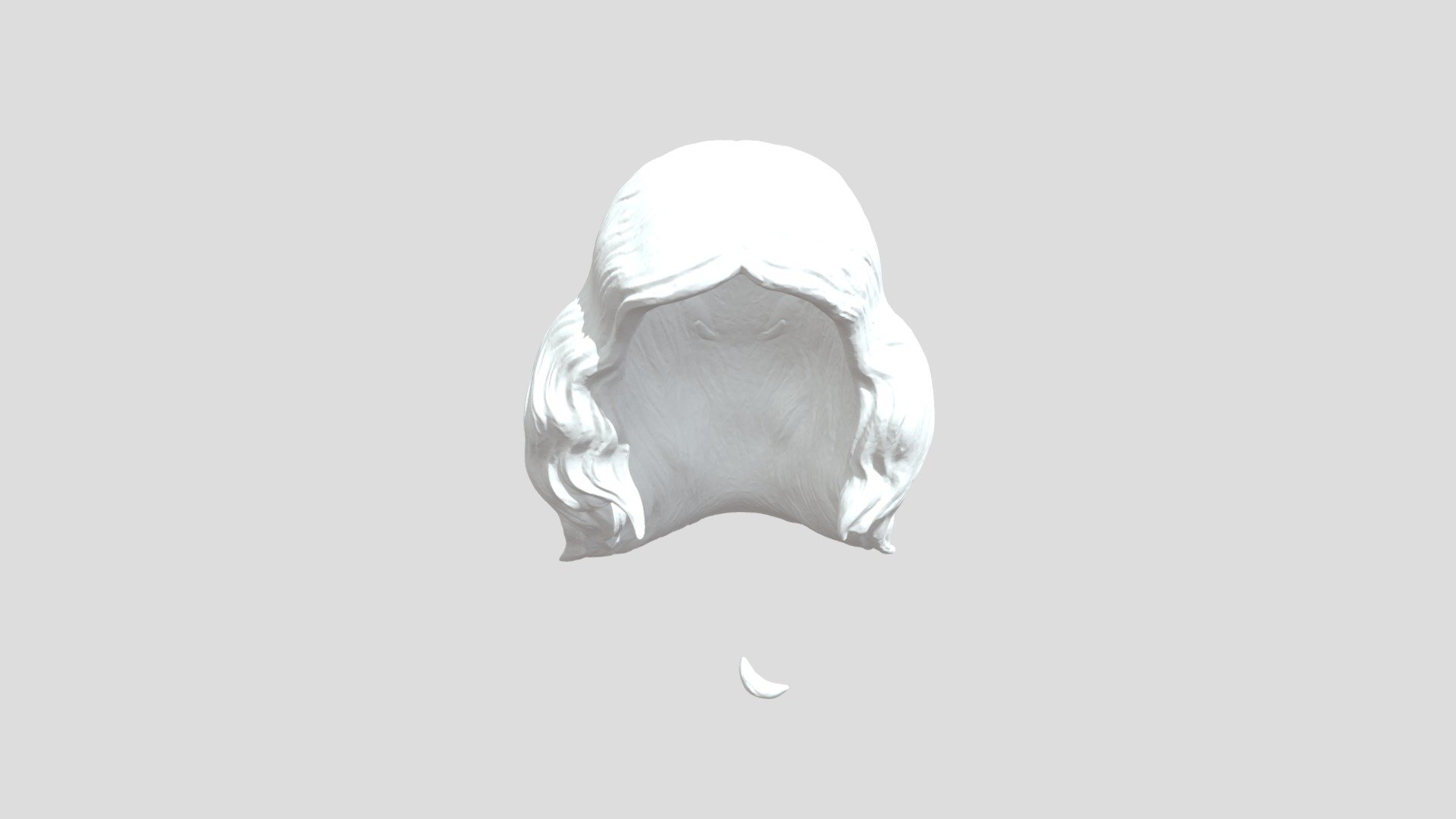 Saint's wig - Download Free 3D model by Kenjoyy Leon ...