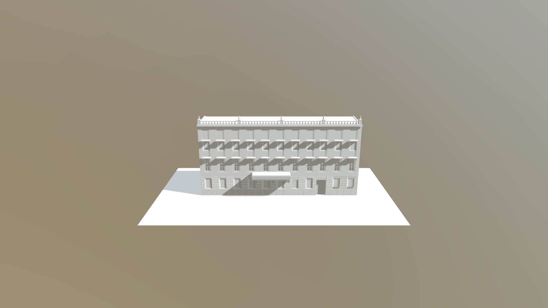 Sample Building - 3D model by wylogLabs3D [669ea5a] - Sketchfab