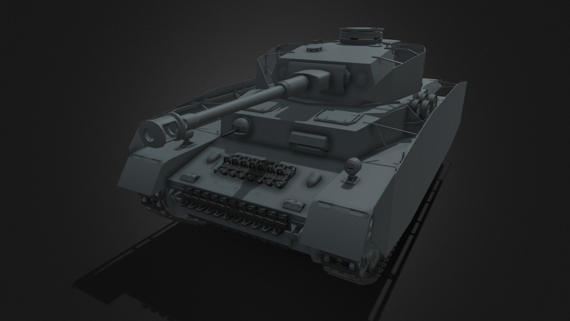 Panzer IV H - 3D model by Hans (@Hans-71) [669fee2] - Sketchfab