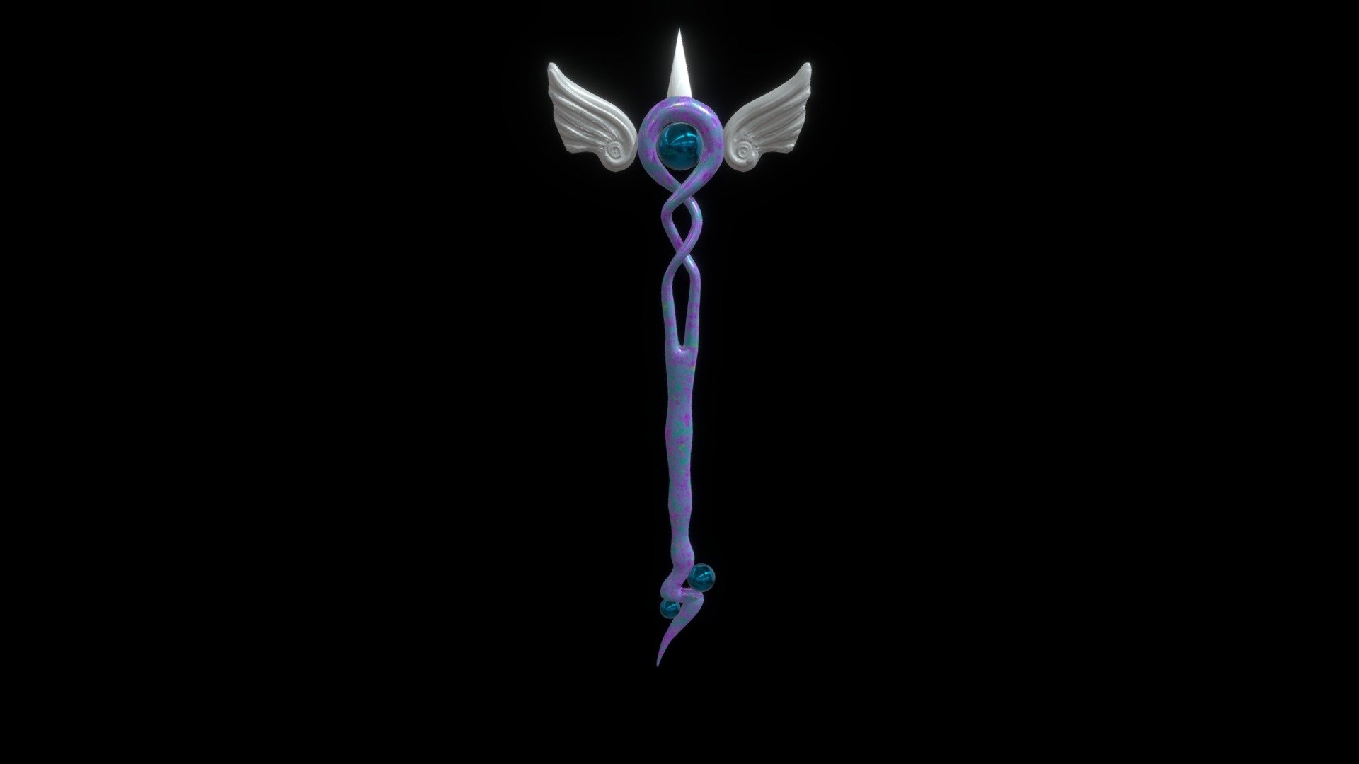 Scepter (Pokemon Dragonair) - Download Free 3D model by jucabal1984 ...