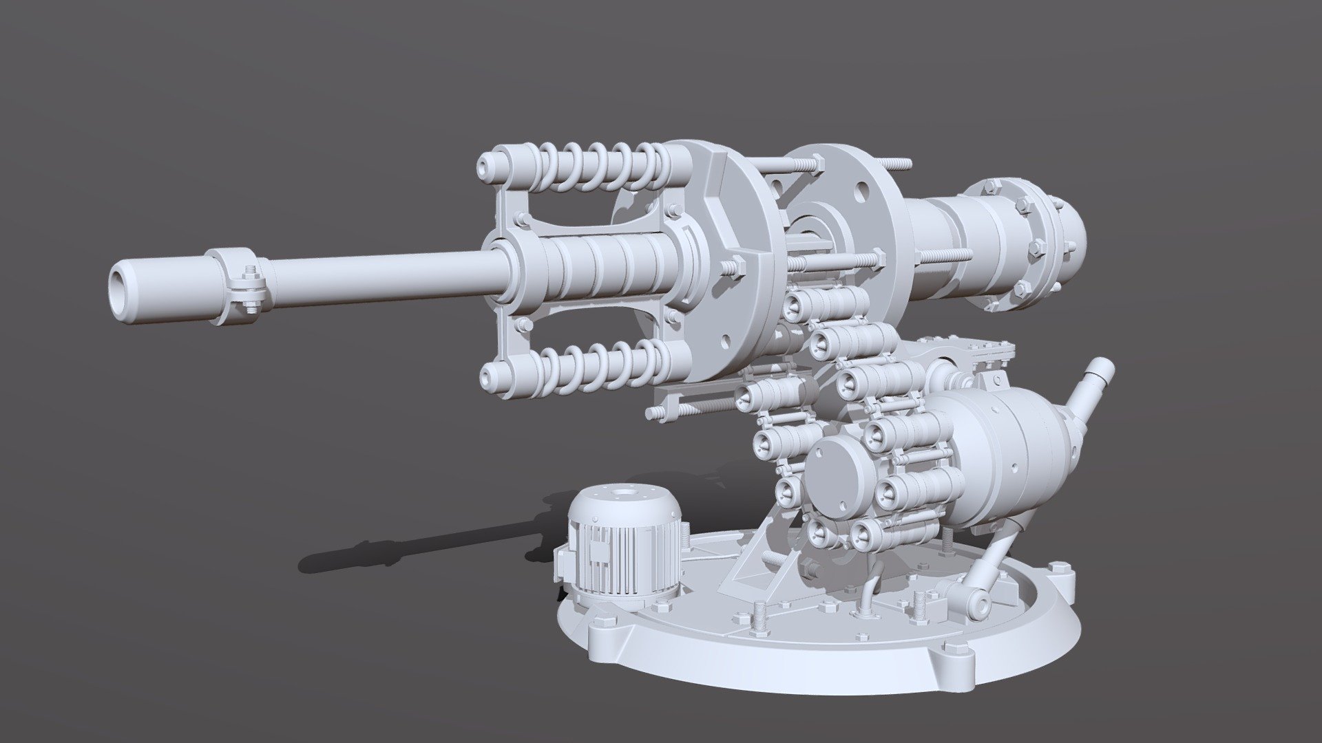 Chain autocannon - 3D model by LIFEvKIFE [66a0b6c] - Sketchfab