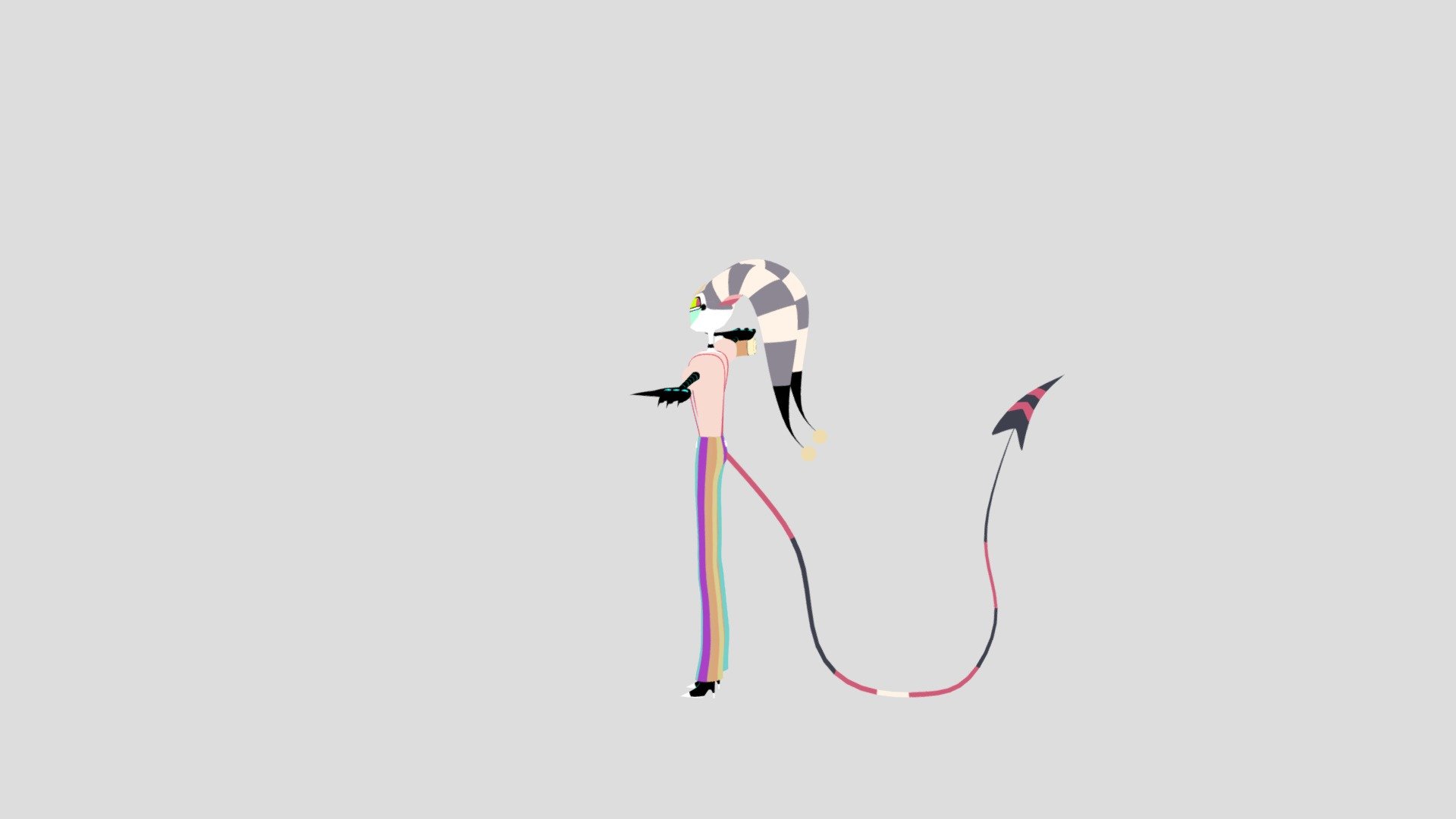 Rainbow Fizzarolli Pose - 3D model by isaacvr1 [66a0df7] - Sketchfab
