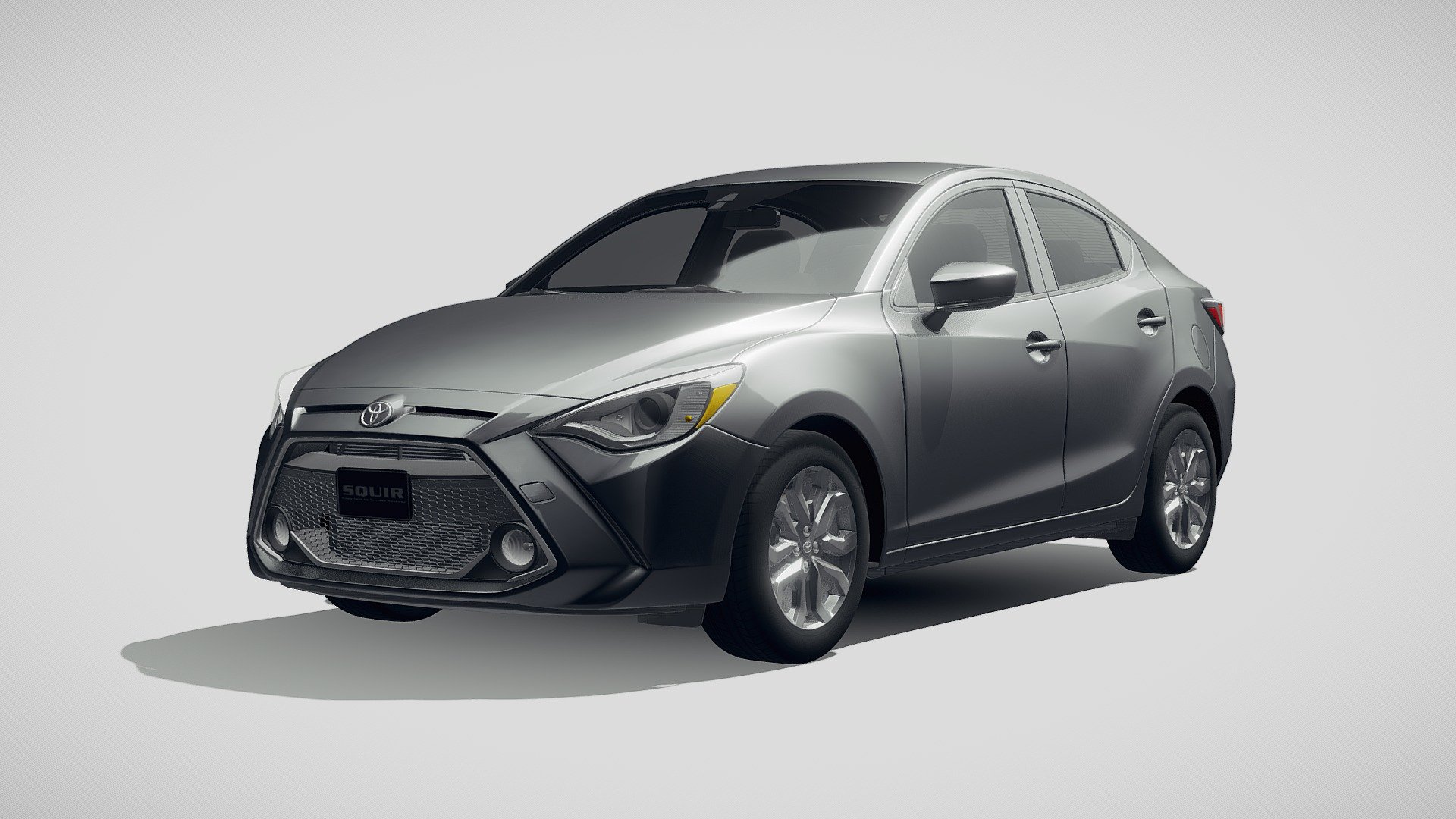Toyota Yaris sedan 2019 - Buy Royalty Free 3D model by SQUIR3D [66a1292 ...