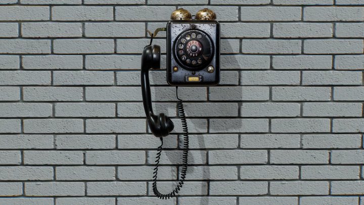 Old-phone 3D models - Sketchfab