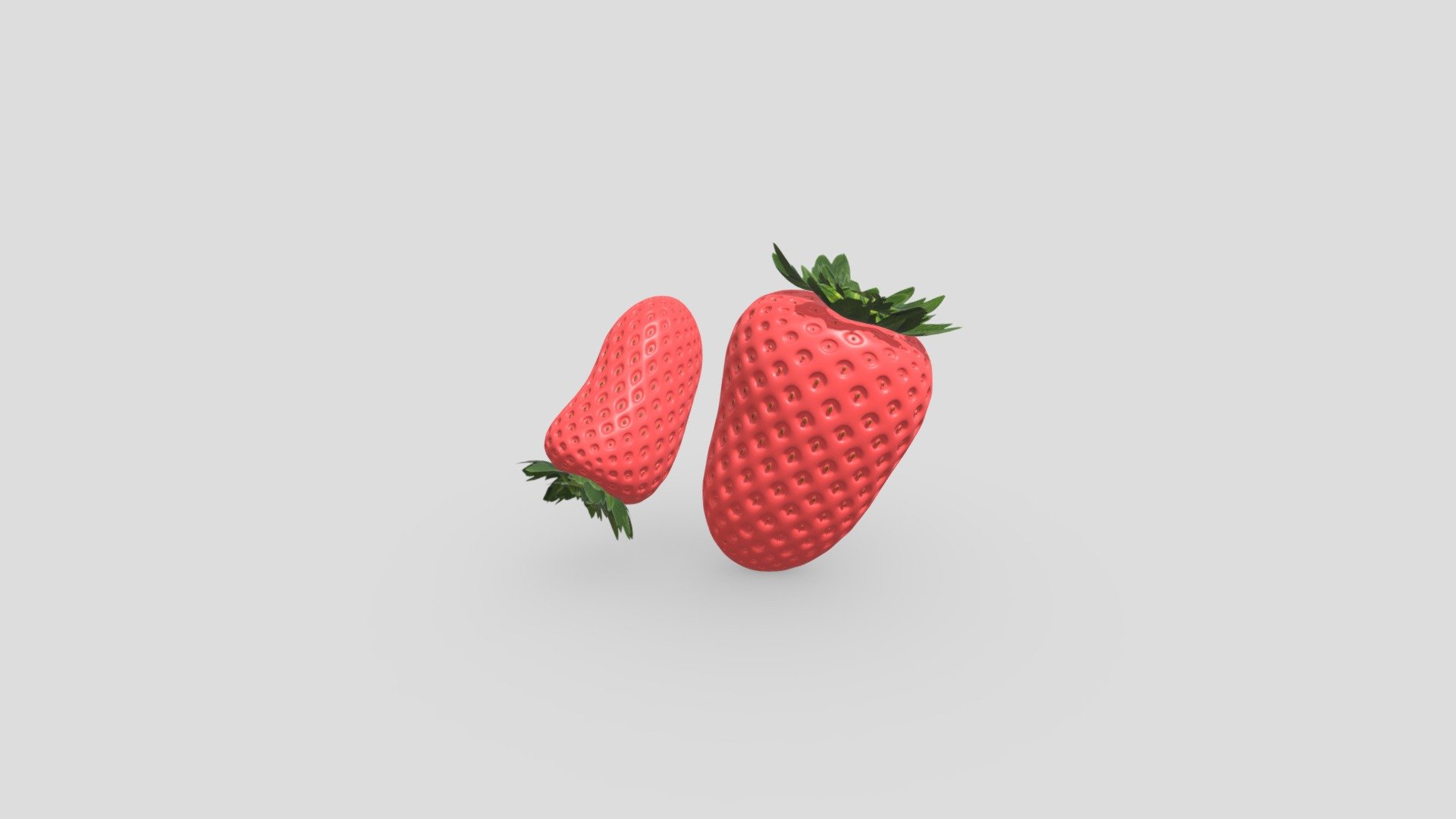 strawberries - Download Free 3D model by Jozsef Hocza (@hocza) [66a5838 ...