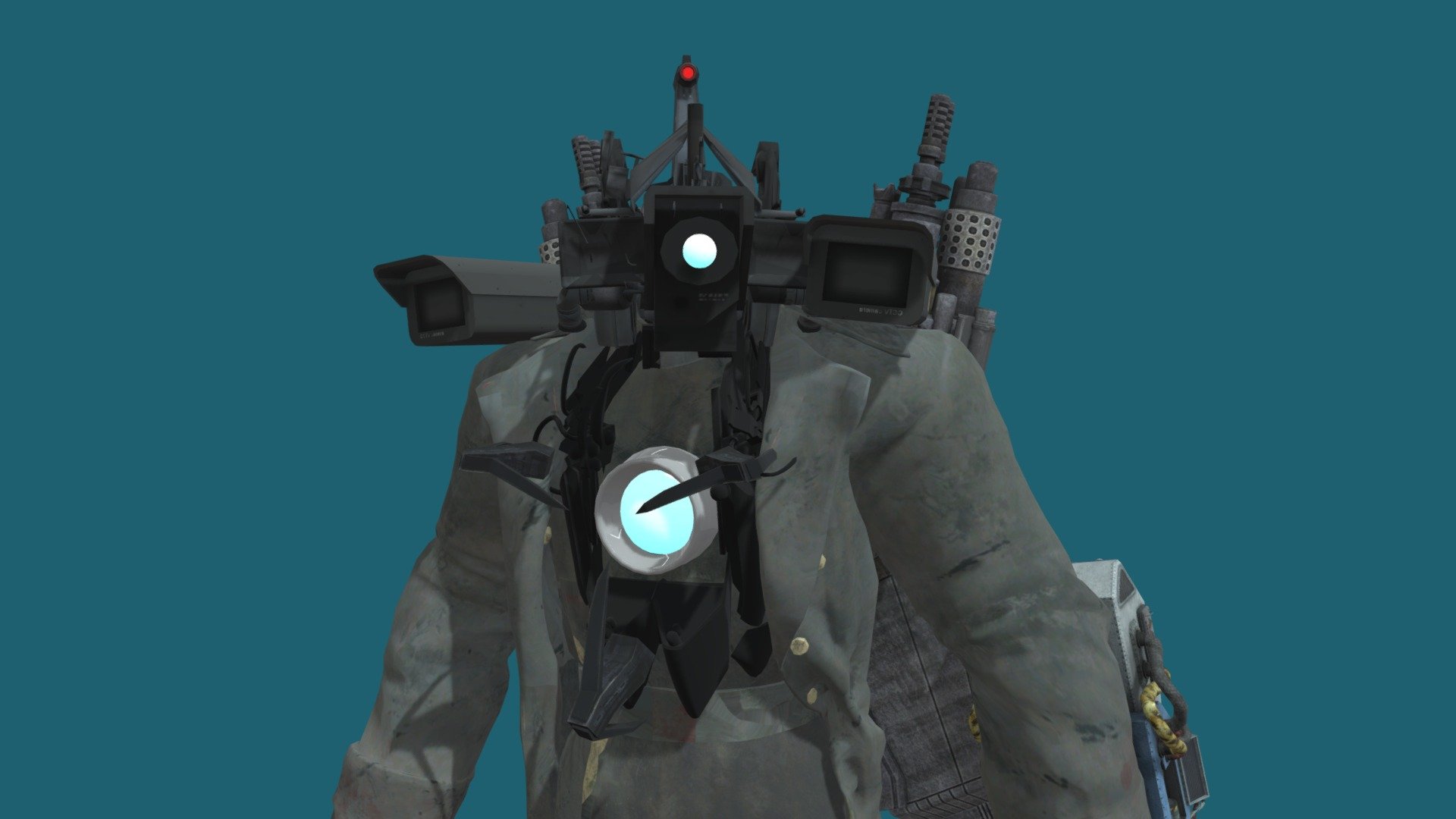 Upgraded Titan Cameraman - Download Free 3D model by ...