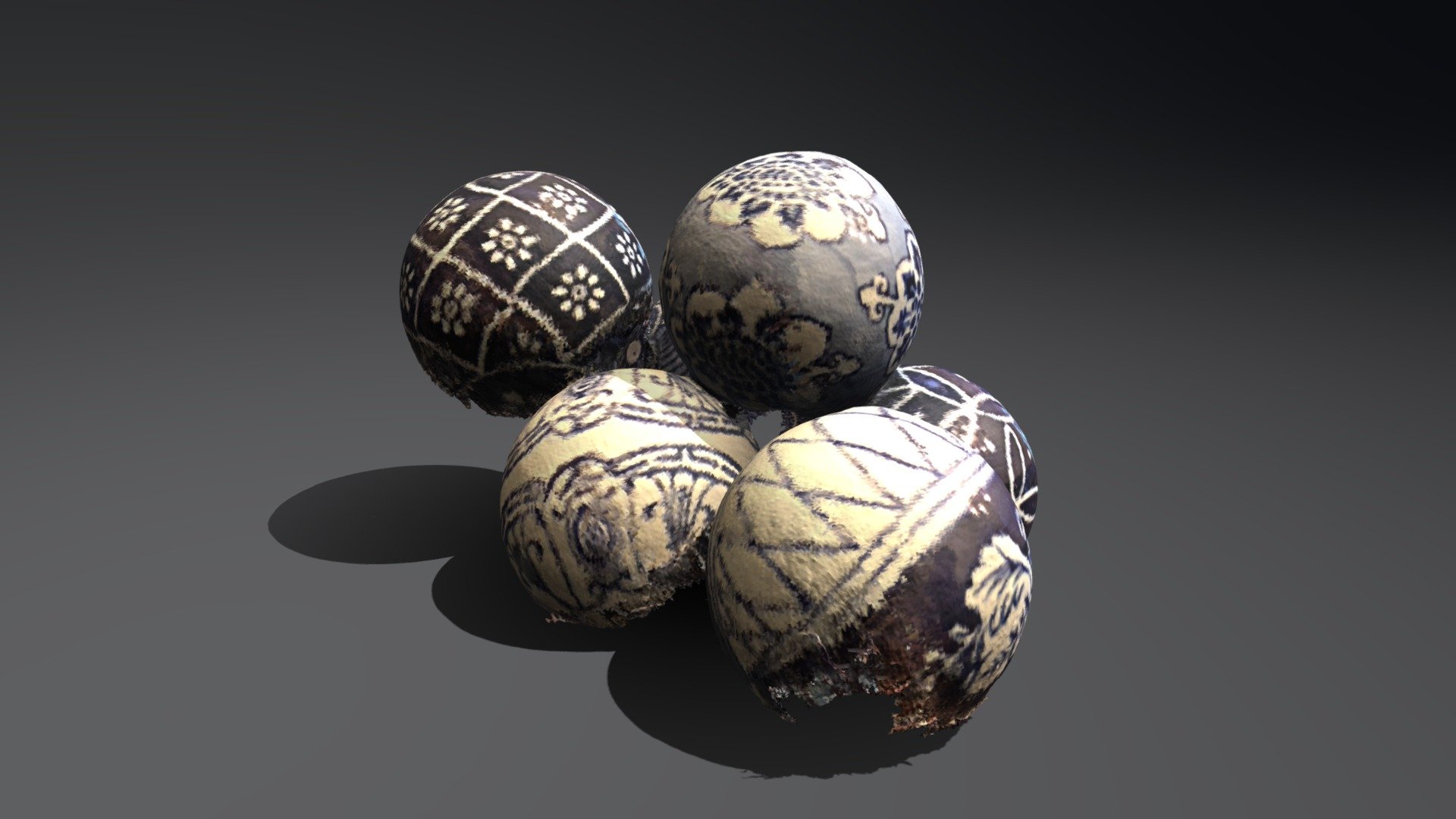 Decorative glass balls - Download Free 3D model by jlagrone [66a70d0 ...