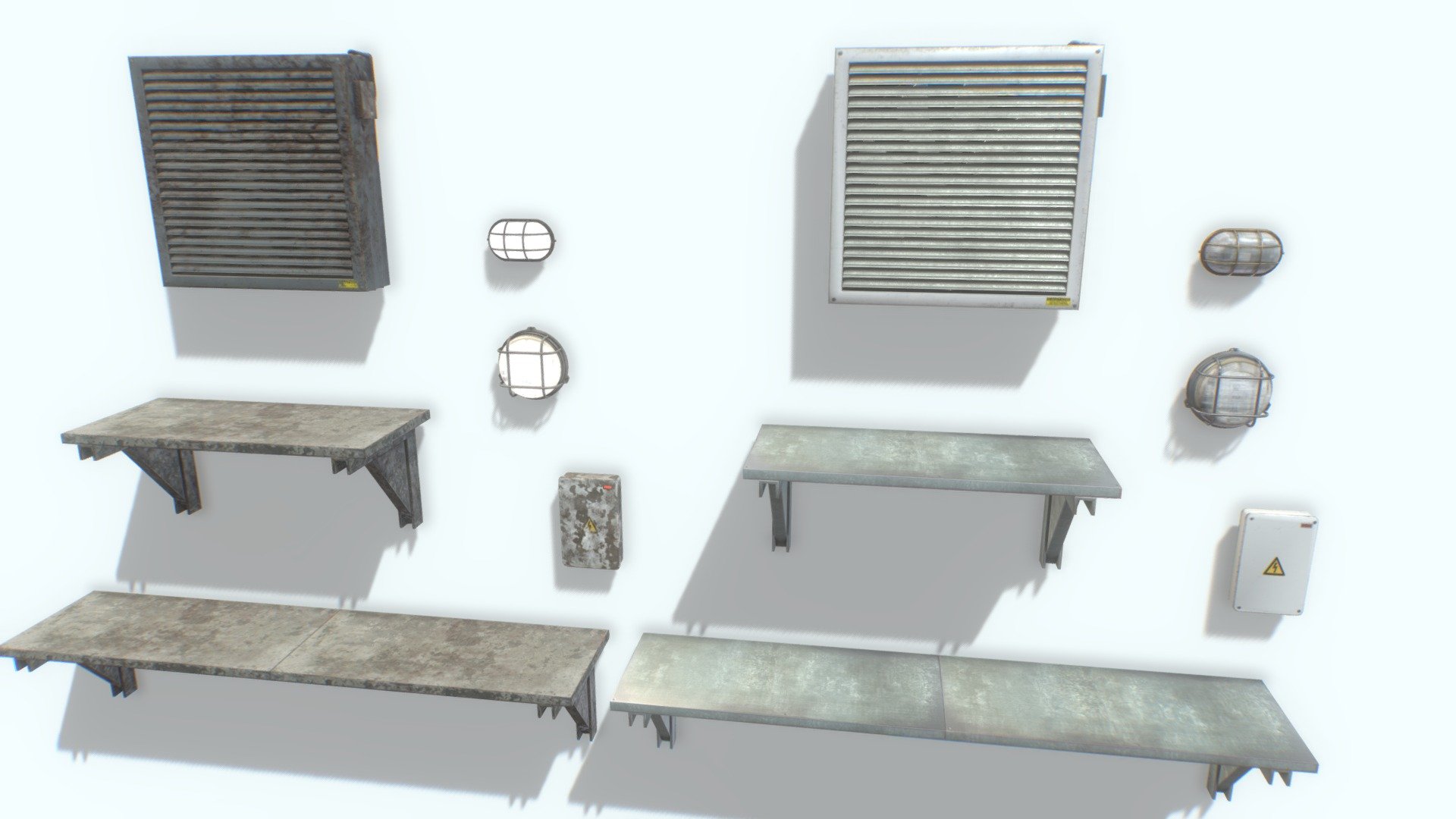 Industrial Props Pack 2 - Buy Royalty Free 3D model by 32cm [66ac7d9 ... Industrial Props Pack 2 - Buy Royalty Free 3D model by 32cm [66ac7d9 ...