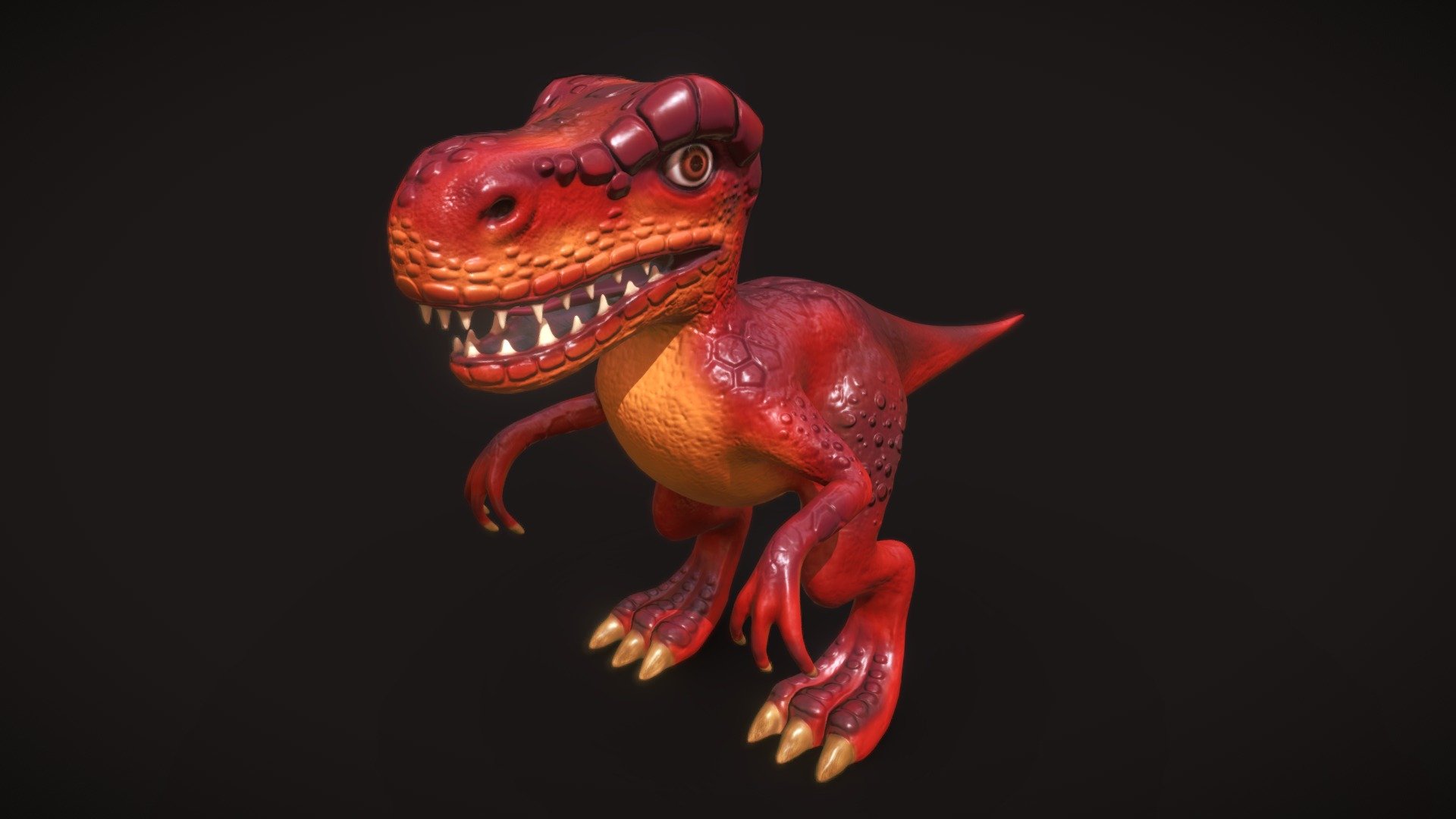 Dinosaur - 3D model by MartynaGrek [66adb7a] - Sketchfab