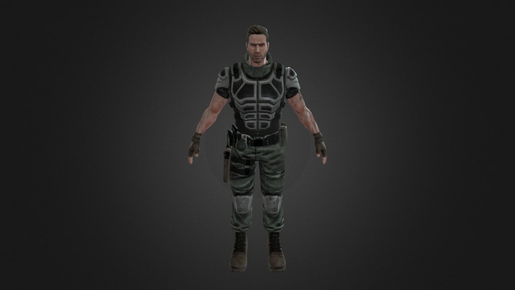 Solider - 3D model by huyenbui [66aefbb] - Sketchfab