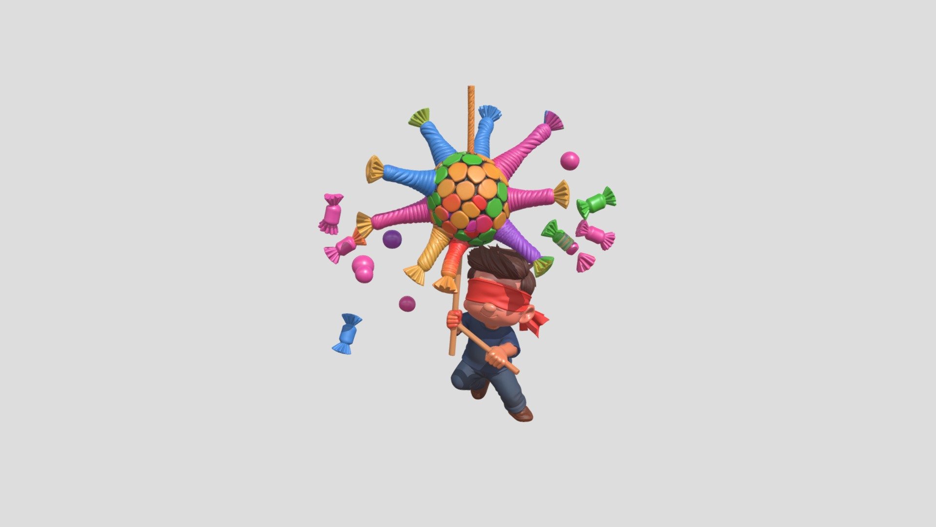 La piñata - 3D model by umq20251506 [66afbf9] - Sketchfab