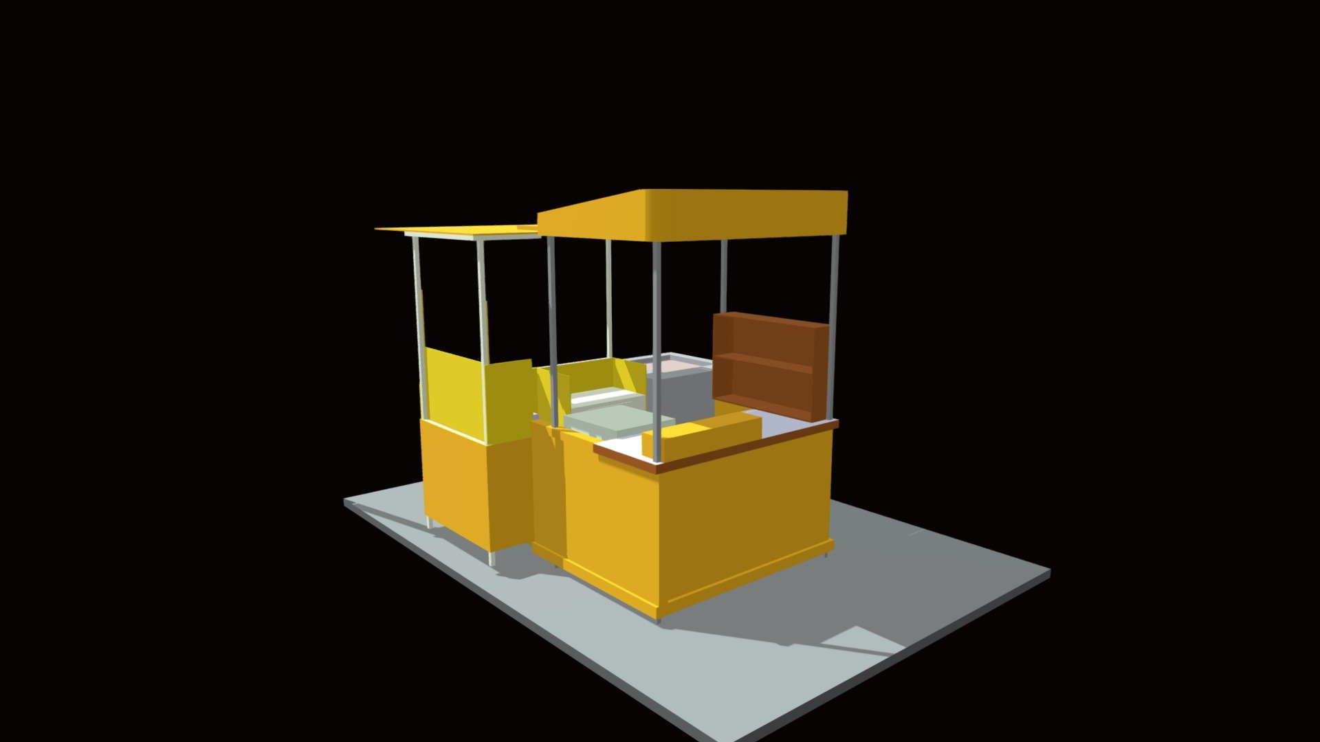 Stand Endogmu - 3D model by rumahvirtual360 [66b2695] - Sketchfab
